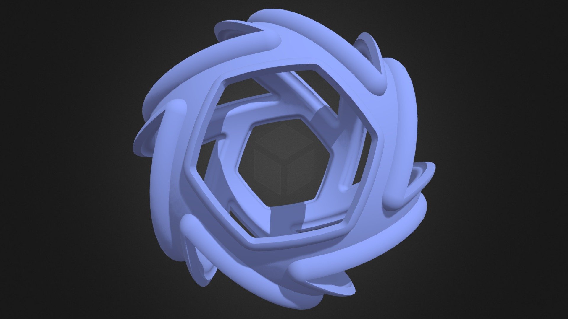 Wireframe Shape Geometric Keyshot Ball - Buy Royalty Free 3D model by ...