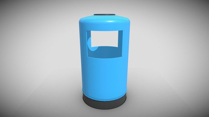 Dustbin 3D models - Sketchfab