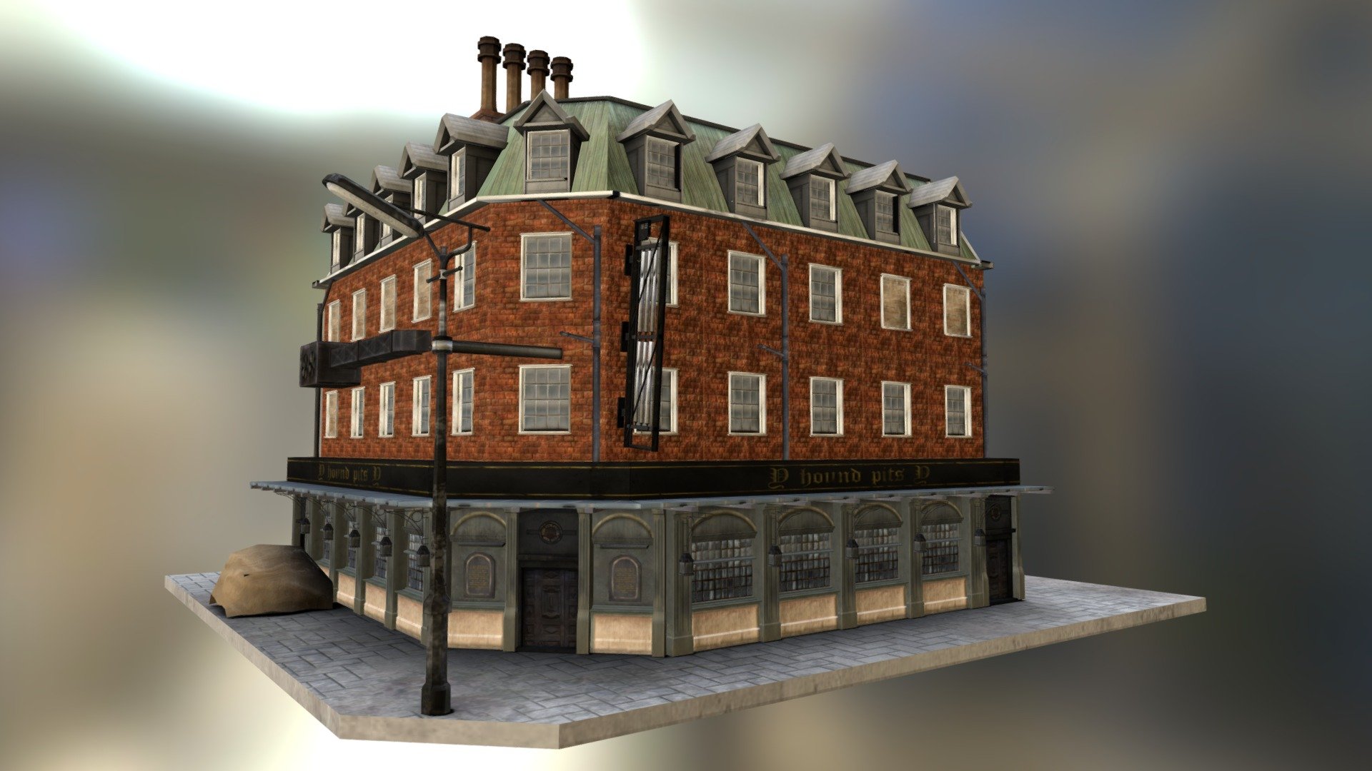Dishonored - 3D model by orianholguera [9e20764] - Sketchfab