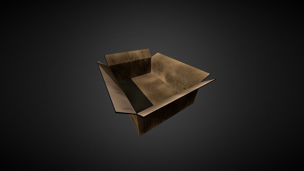 simple box - 3D model by wa:yan (@git_atmaja) [9e219f5] - Sketchfab