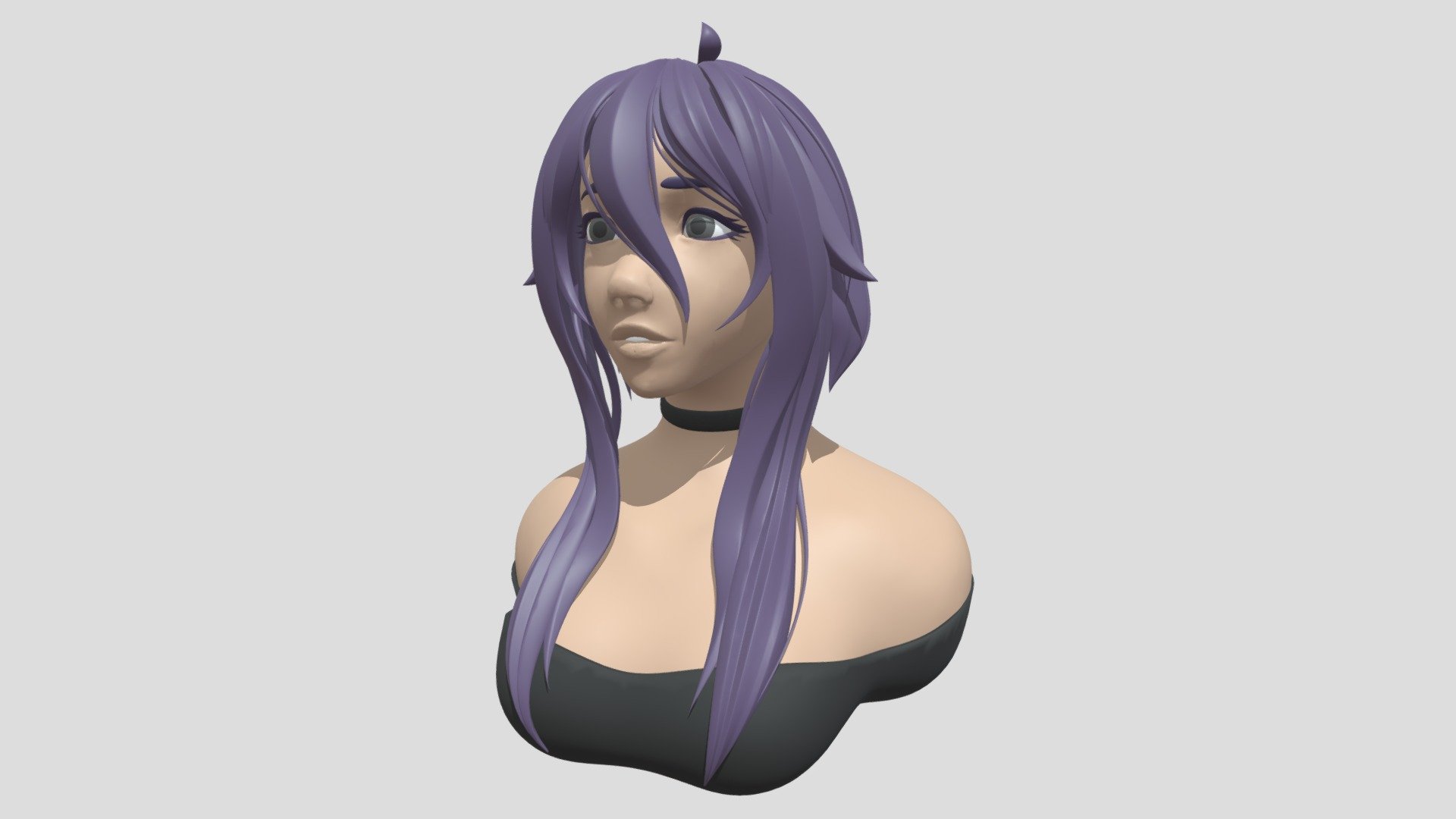 Mika Magnolia Bust Sculpture - 3D model by aoellien [9e2239c] - Sketchfab