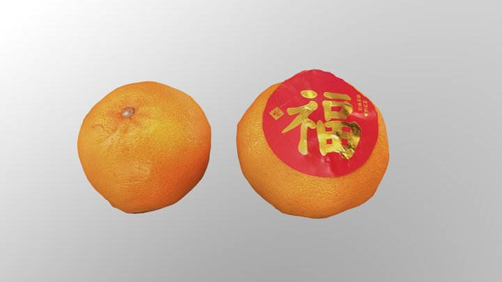 Mandarin 3D models - Sketchfab