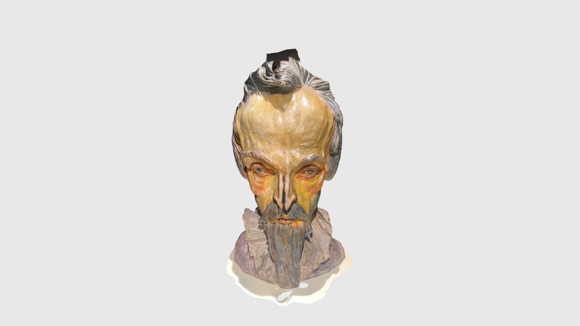 Big Head Guy Barcelona Museum - Download Free 3D model by MIA ...