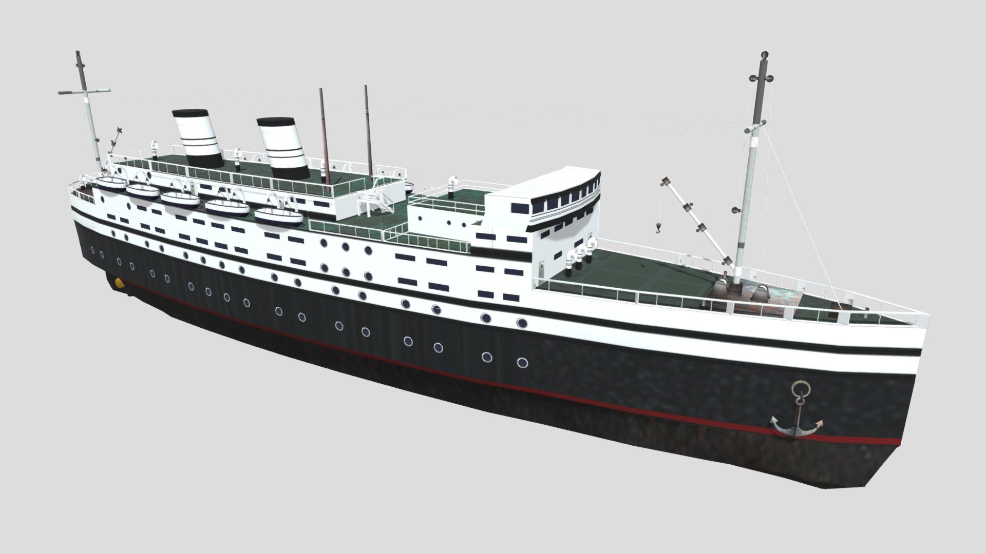 Ship BBB - Download Free 3D model by gogiart (@agt14032013) [9e260ef] - Sketchfab