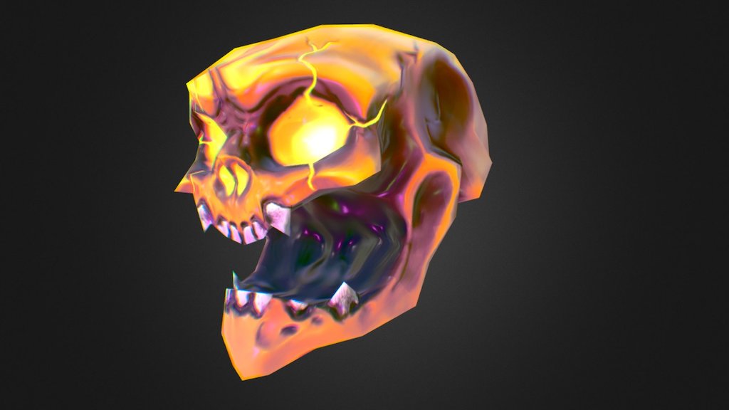 B2D1 Skull Low - 3D model by GermainPironet [9e266e7] - Sketchfab