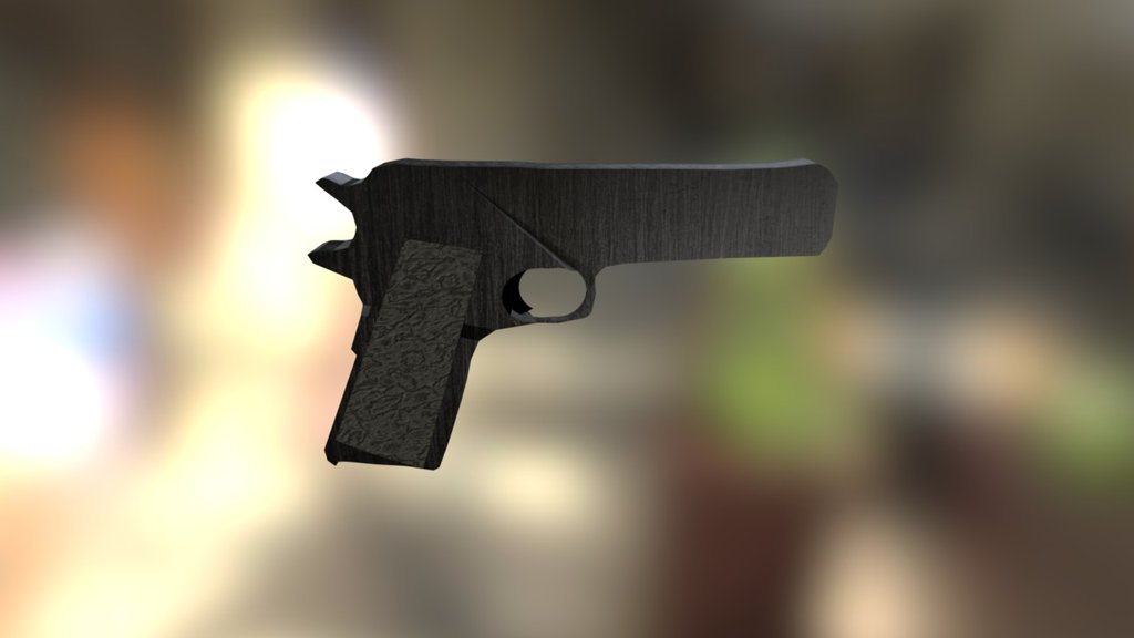 pistol - Download Free 3D model by jctrl [9e27b54] - Sketchfab