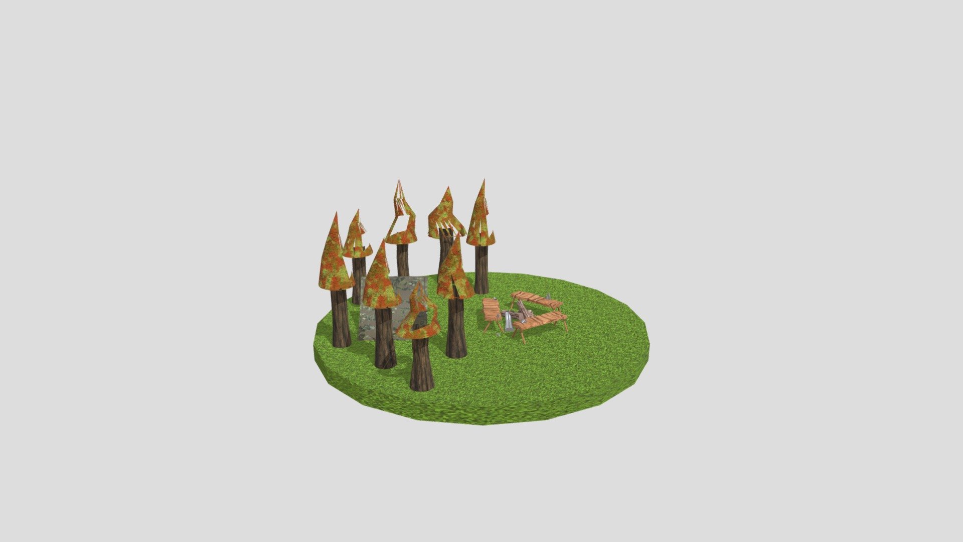 Modelling Principles ICA - Diorama - 3D model by shanearmstrong ...