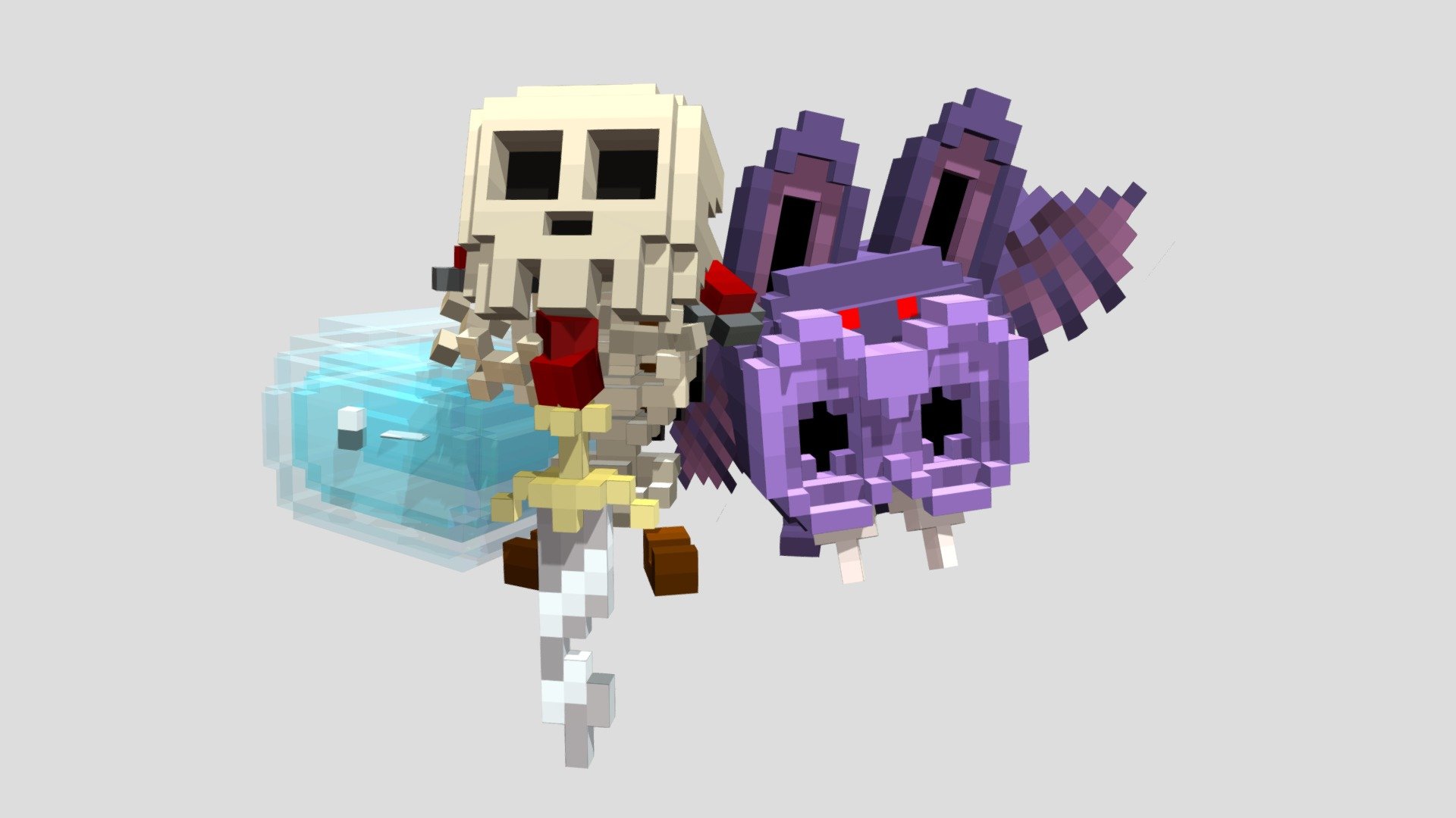 Voxel Art Enemies - 3D model by Xnaut (@Xnautt) [9e28d0c] - Sketchfab
