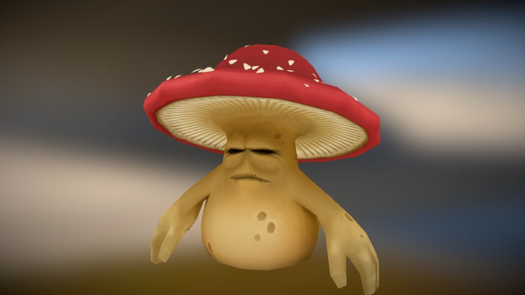 Funguy - 3D model by wesowens0713 [9e2ada5] - Sketchfab