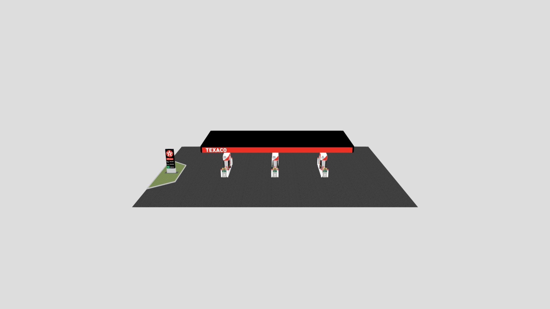 TEXACO - 3D model by BlueDevs [9e2b094] - Sketchfab