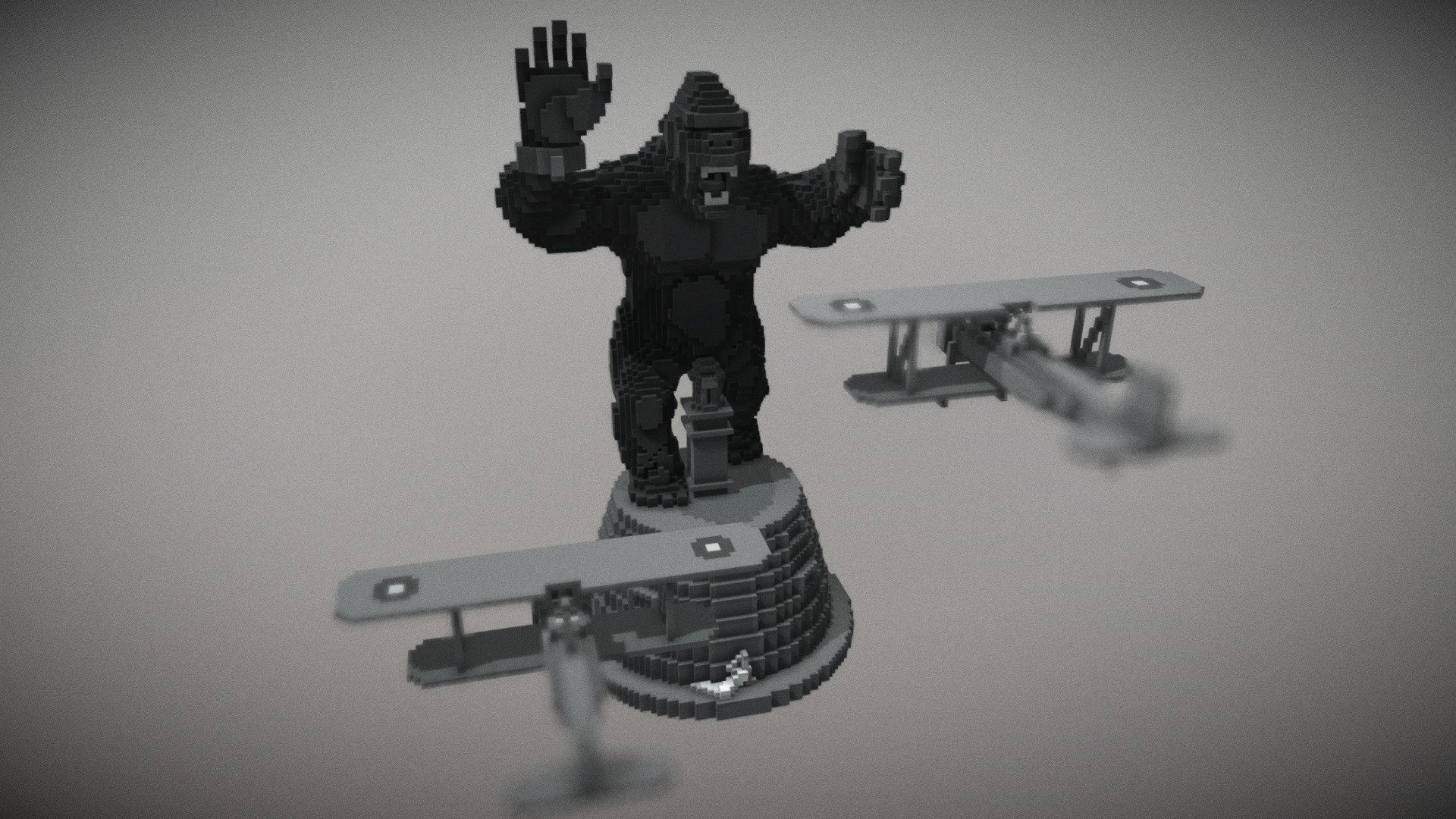 Kong1933 - 3D model by Mike.Nicholson [9e2b94d] - Sketchfab