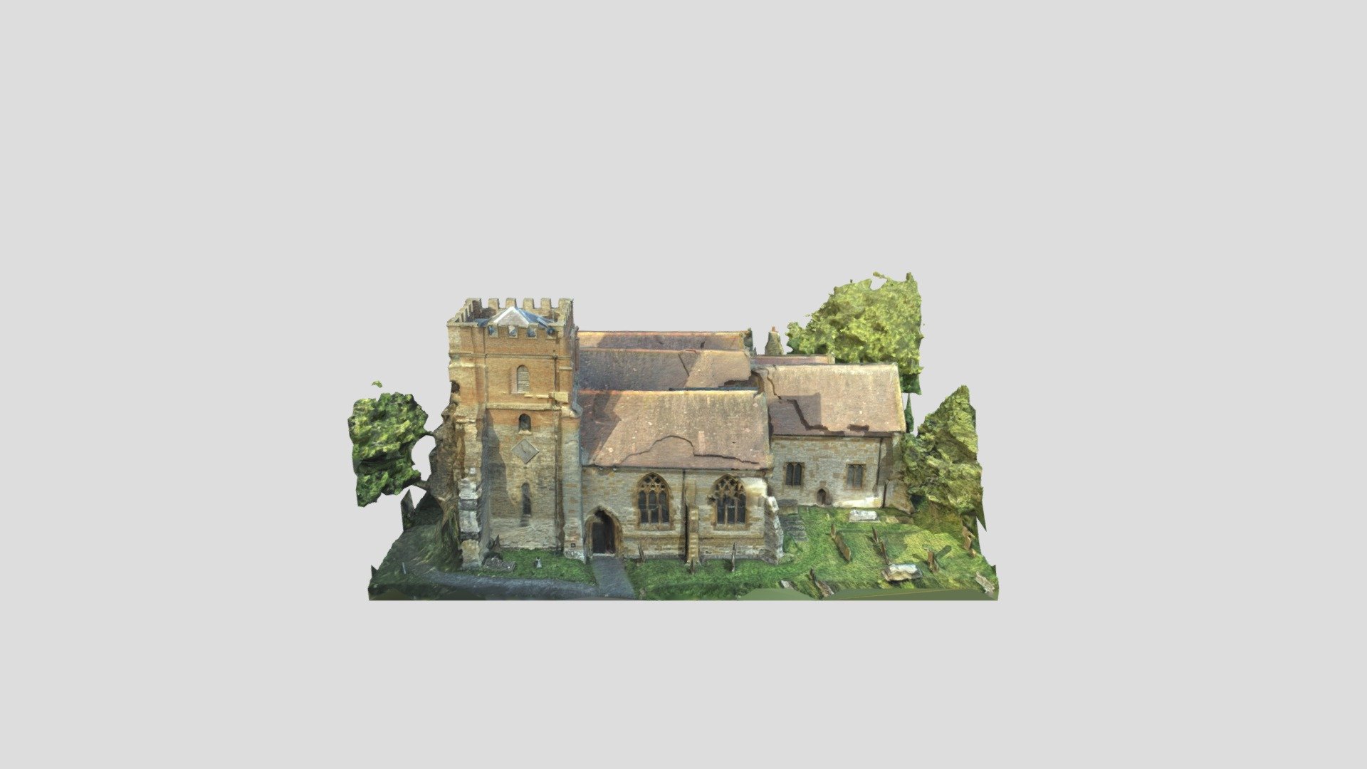 Harbury Church - 3D model by JOE.HARVEY [9e2bbcd] - Sketchfab