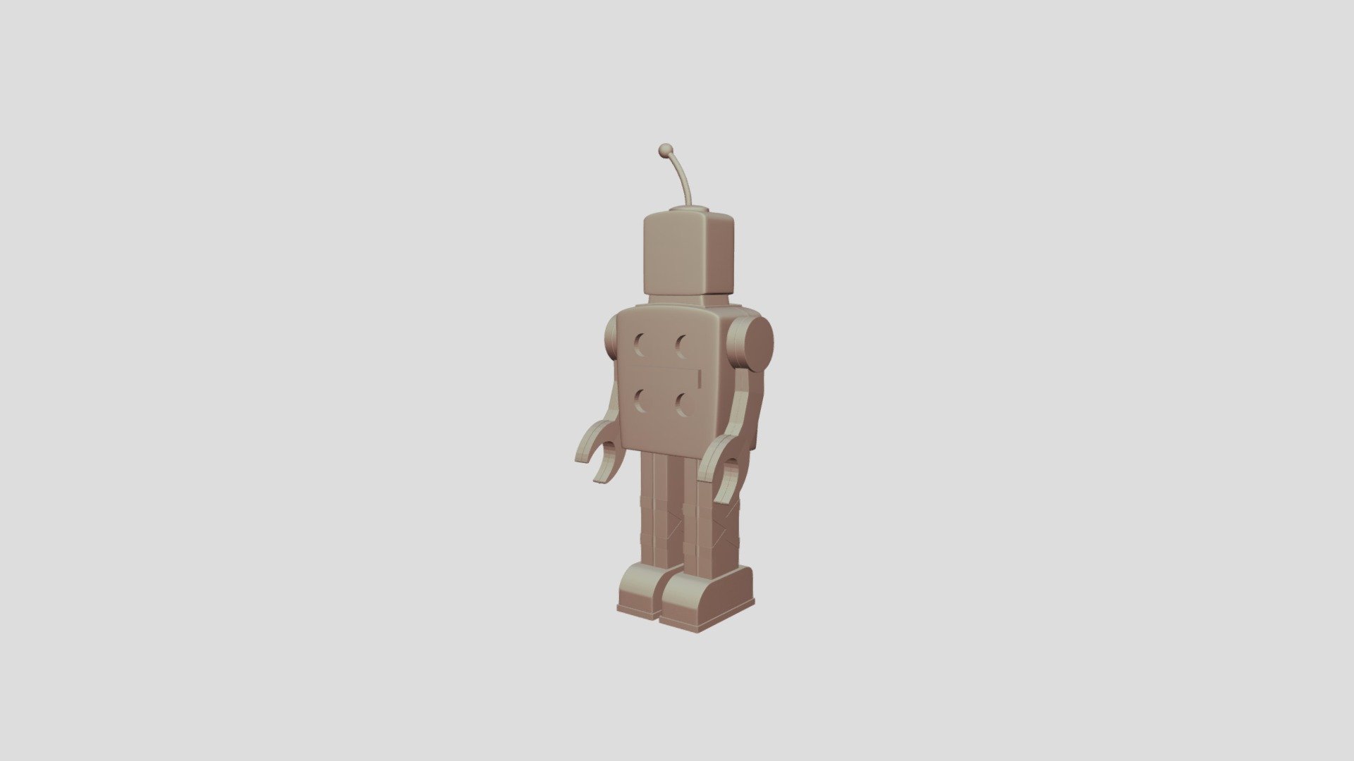 Robot - Download Free 3D model by AFAYK [9e2c588] - Sketchfab