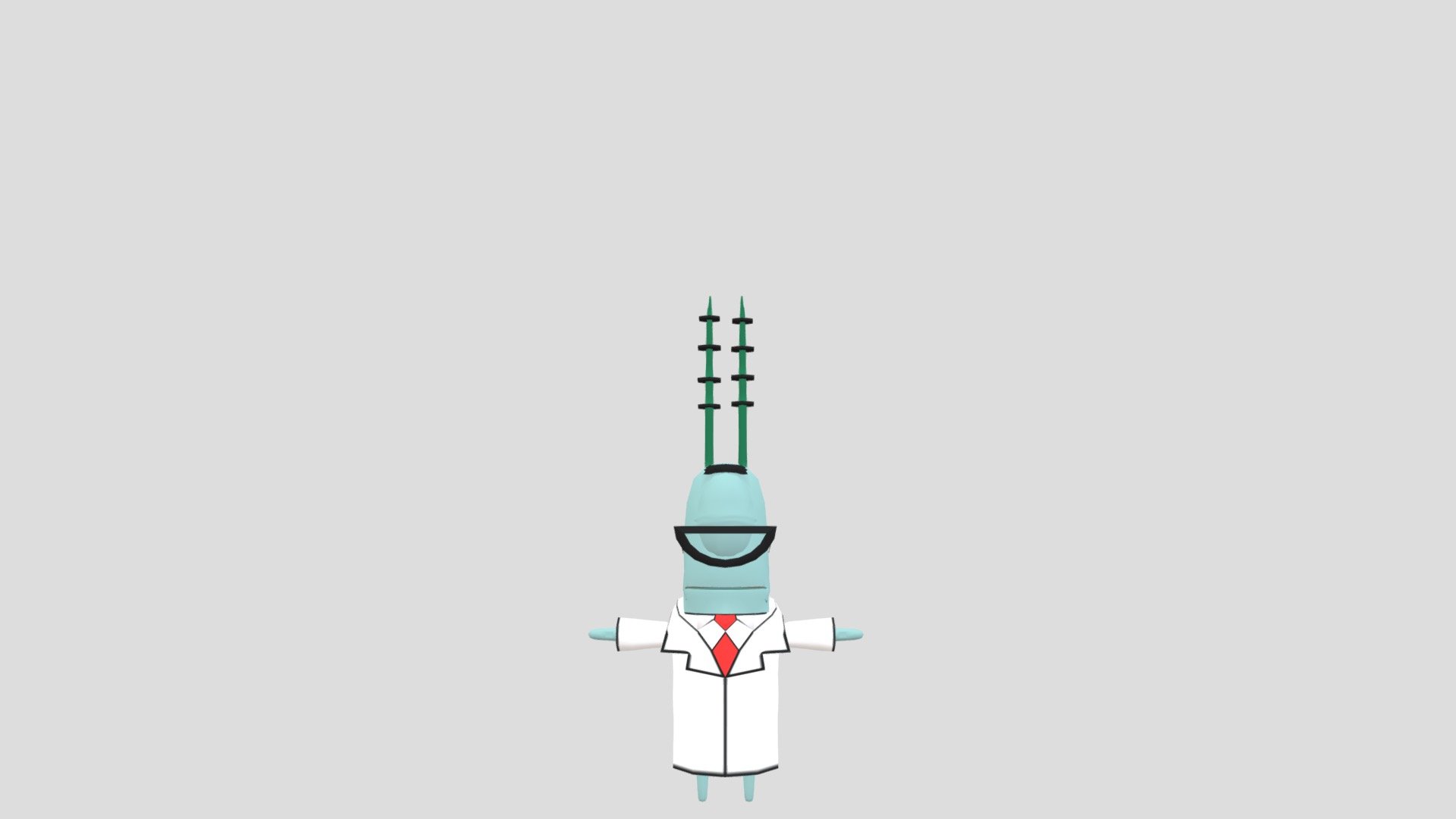 CFTKK - Plankton Inventor - Download Free 3D model by SMF Friends Fan ...