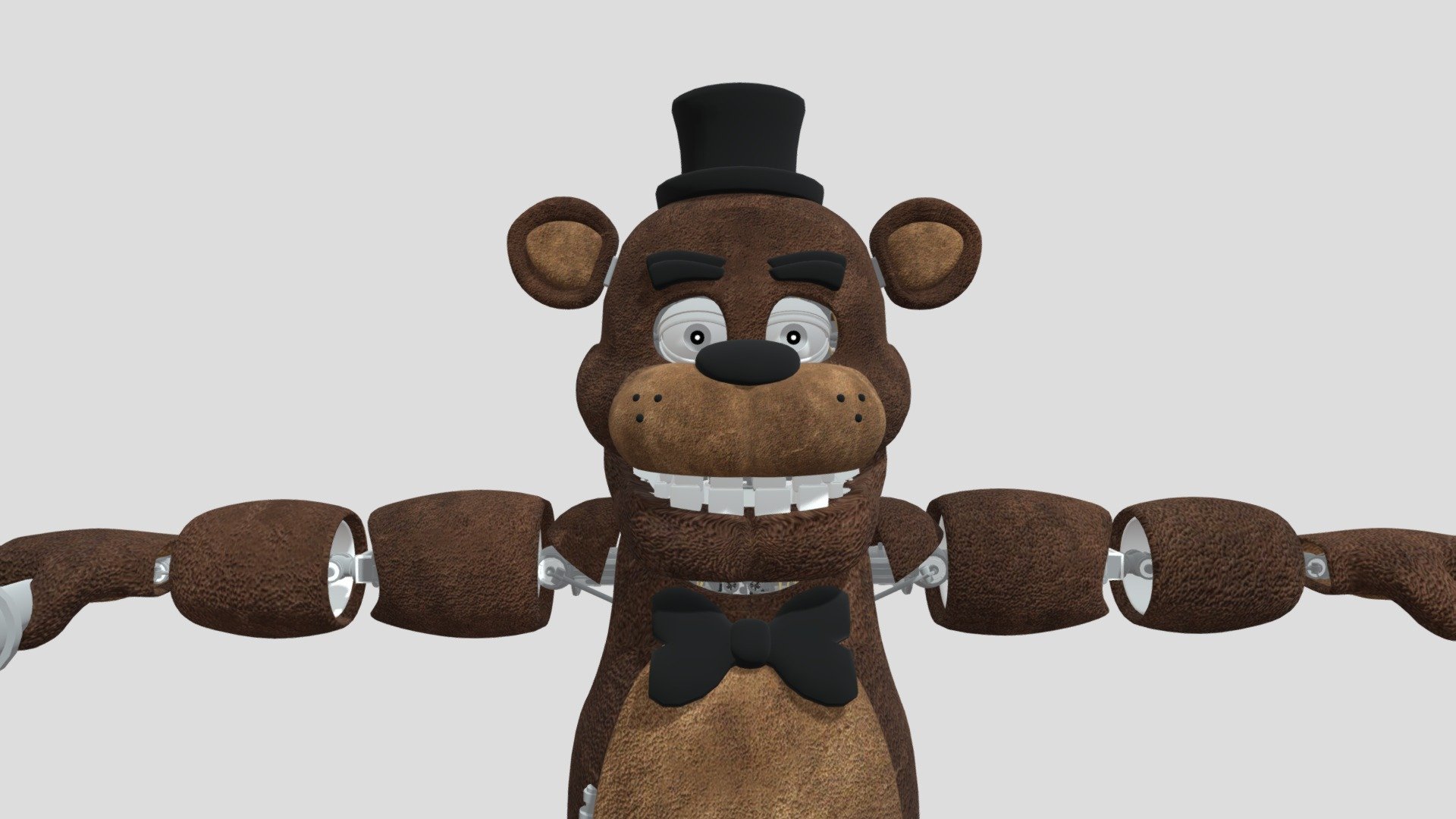 Freddy Fazbear Remastered - Download Free 3D model by AndyBy2002 ...
