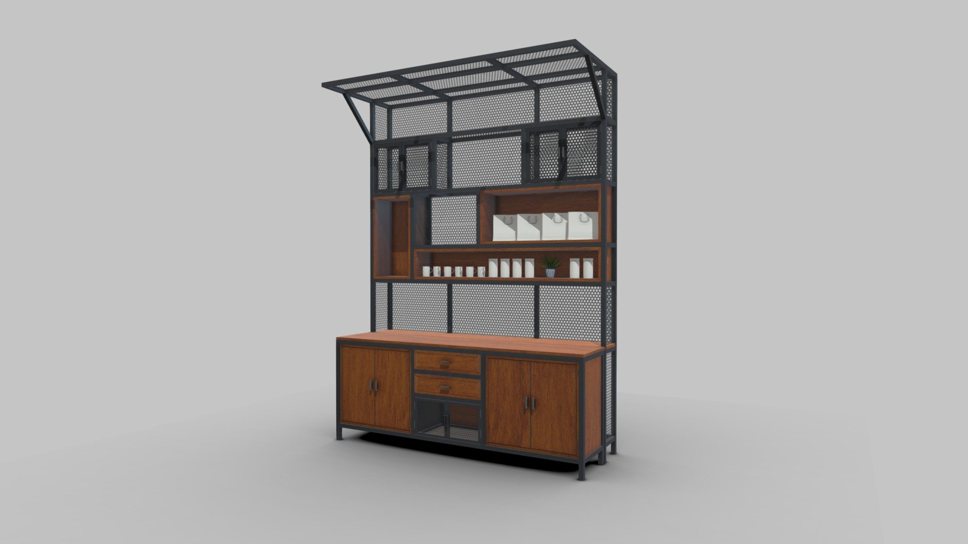 MERCHANDISE RACK - Buy Royalty Free 3D model by fasih.lisan [9e30b62 ...