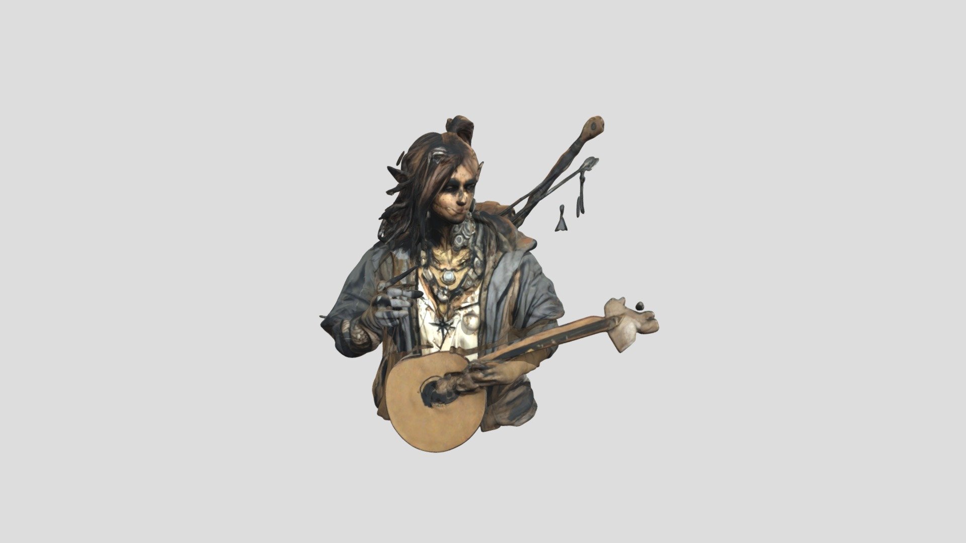 Wandering Minstrel - 3D model by ncsf01 [9e3161a] - Sketchfab