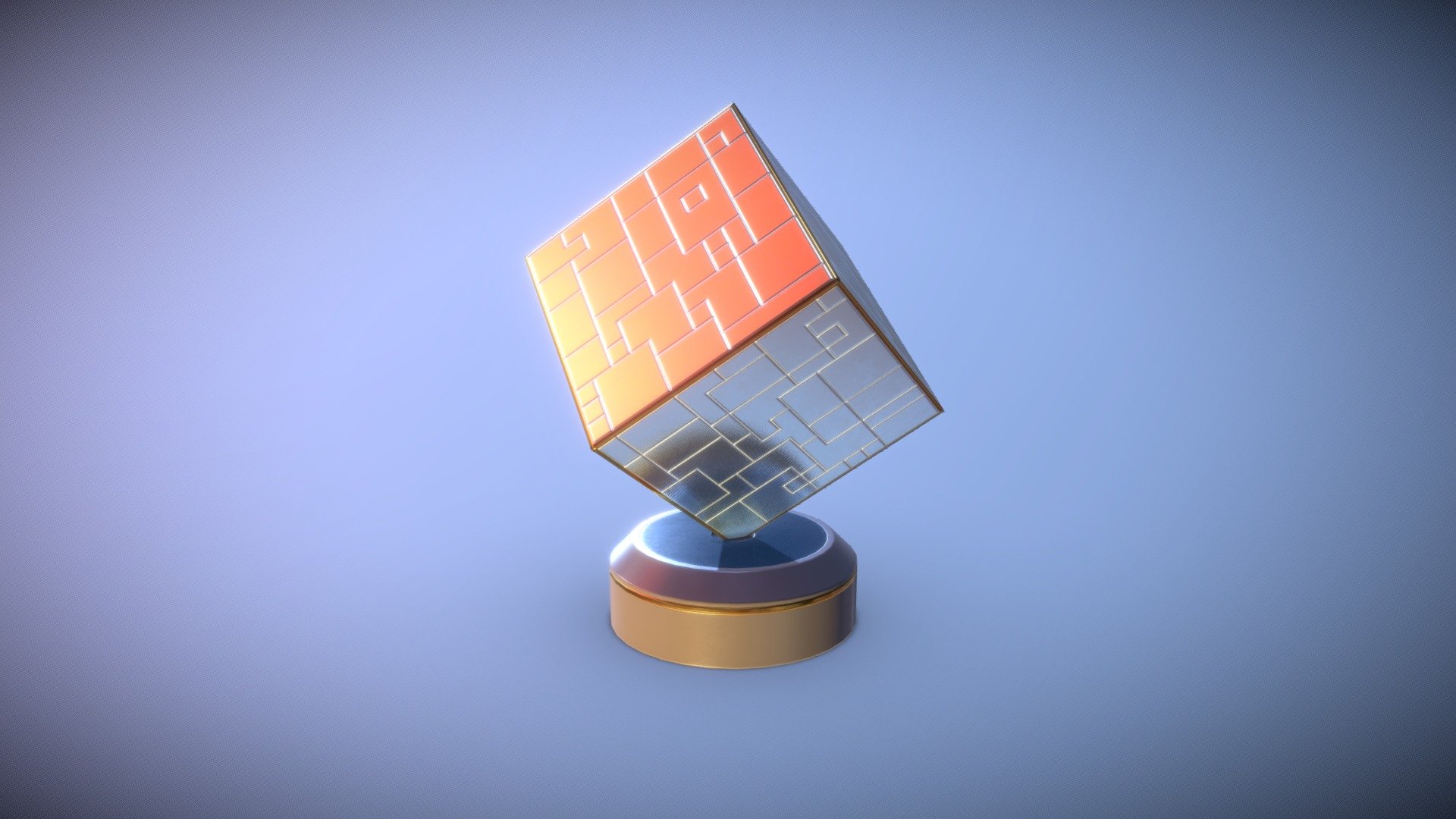 Decorative Cube 1 - Download Free 3D model by FilipZelinka [9e317ef ...