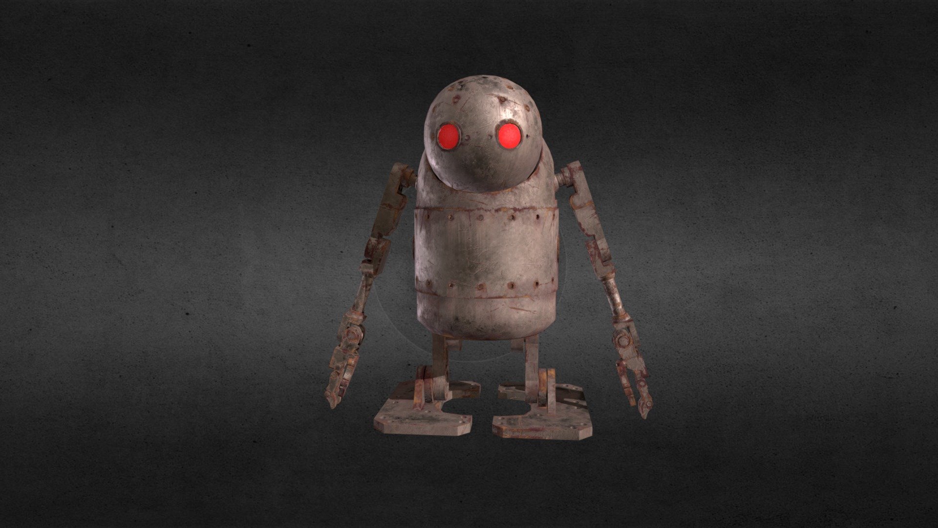 NieR_ Automata_Robot - 3D model by mRmAO (@e07070128) [9e33223] - Sketchfab