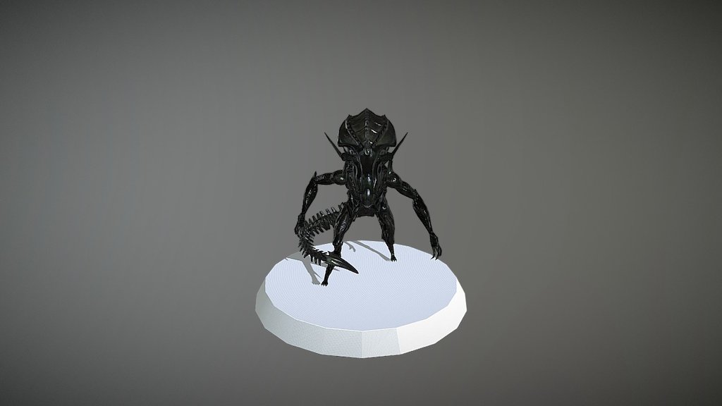 Xenomorph_Queen #AlienChallenge2017 - 3D model by xiaohai0726 [9e3360a ...