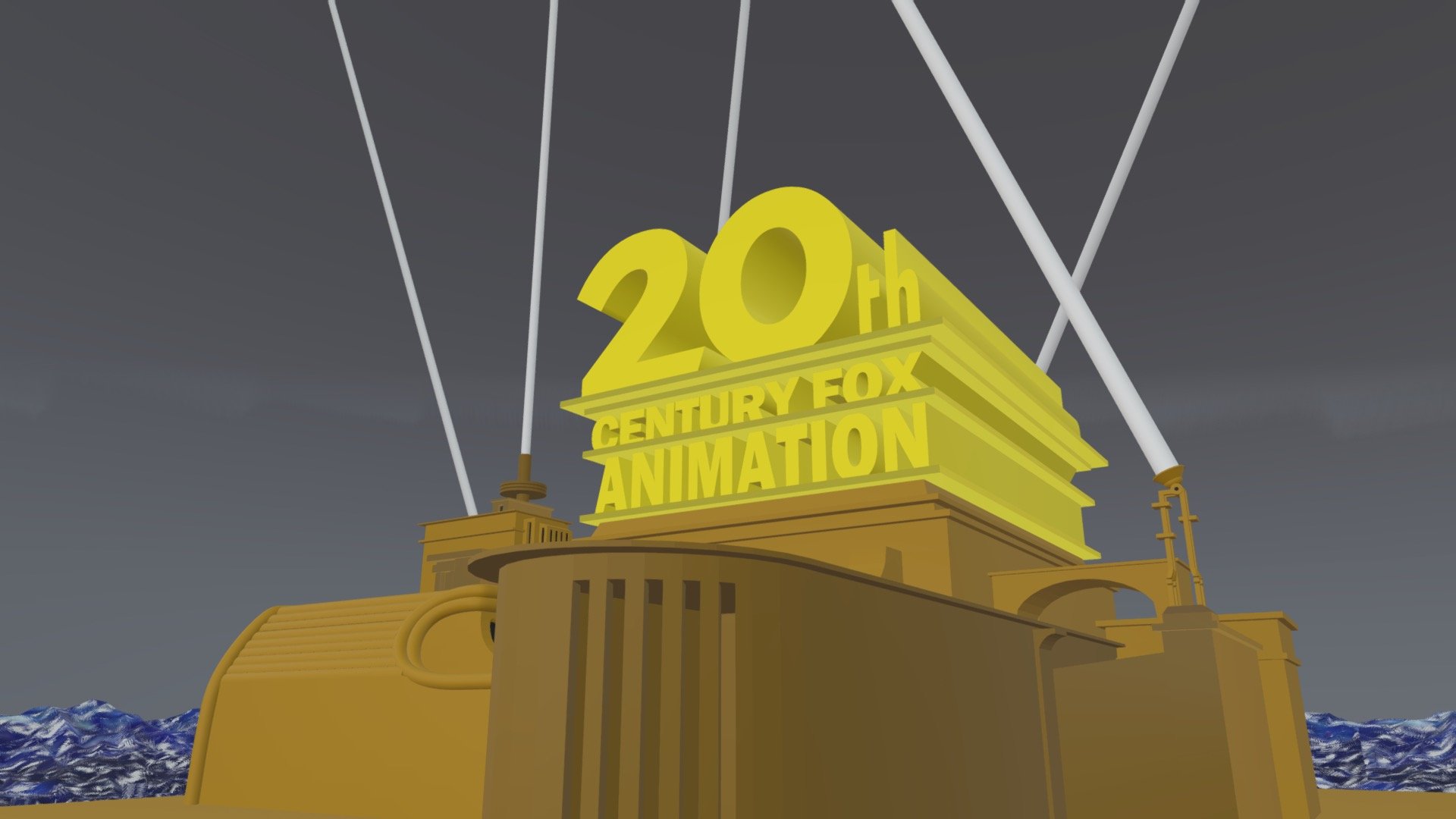 20th Century Fox Animation - Download Free 3D model by David ...