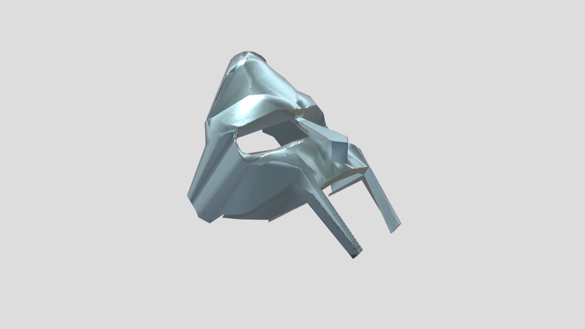 MF DOOM mask - 3D model by 8784shelmster [9e35871] - Sketchfab
