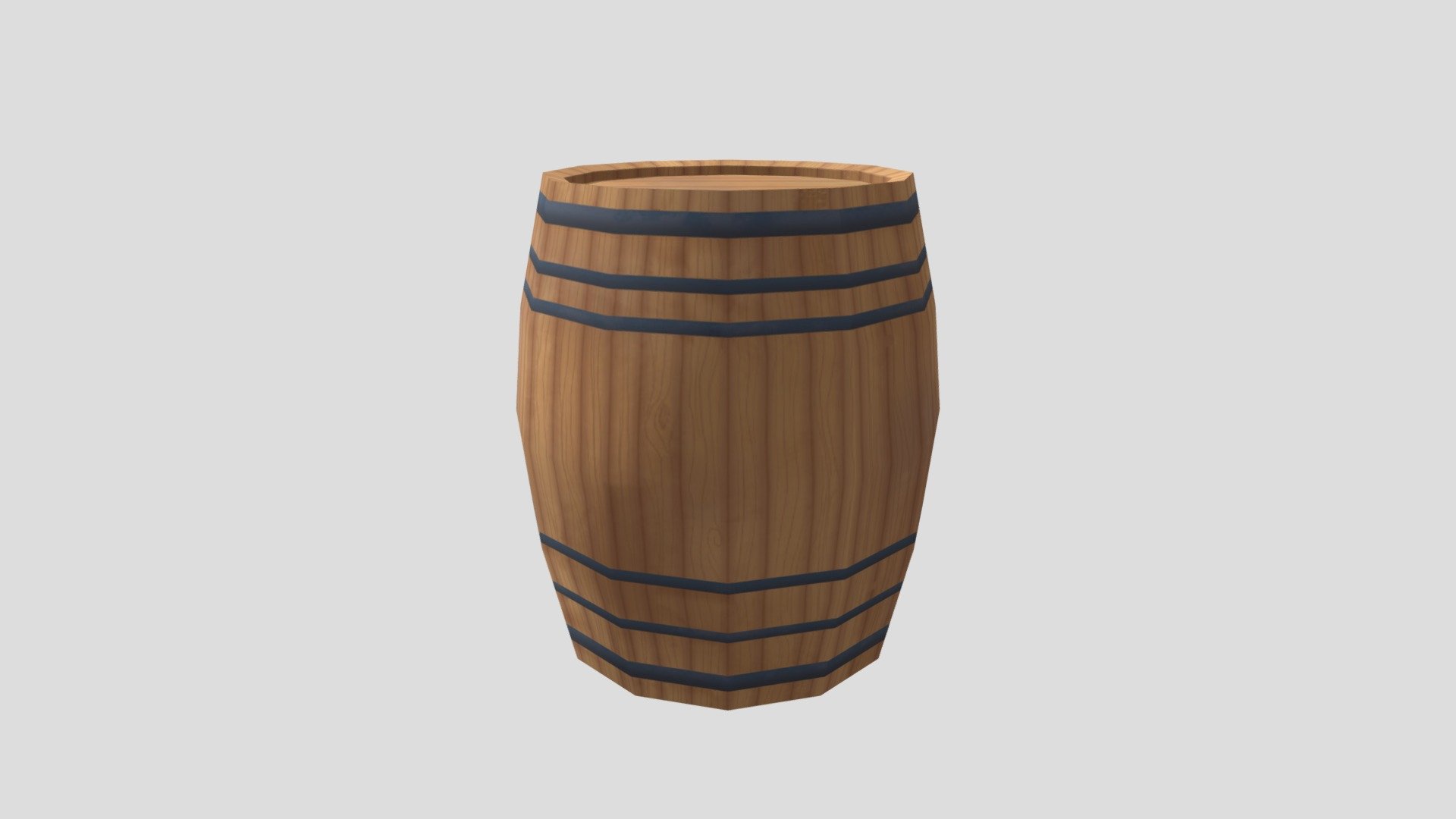 Barrel (Low Poly Texture Test) - 3D model by Splootyyy [9e36259 ...
