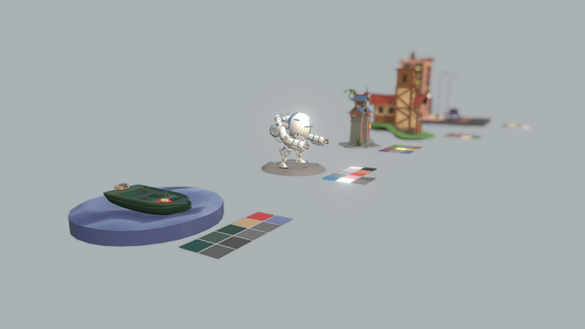 Color Training - Download Free 3D model by A1ex_Thunder [9e377d3 ...