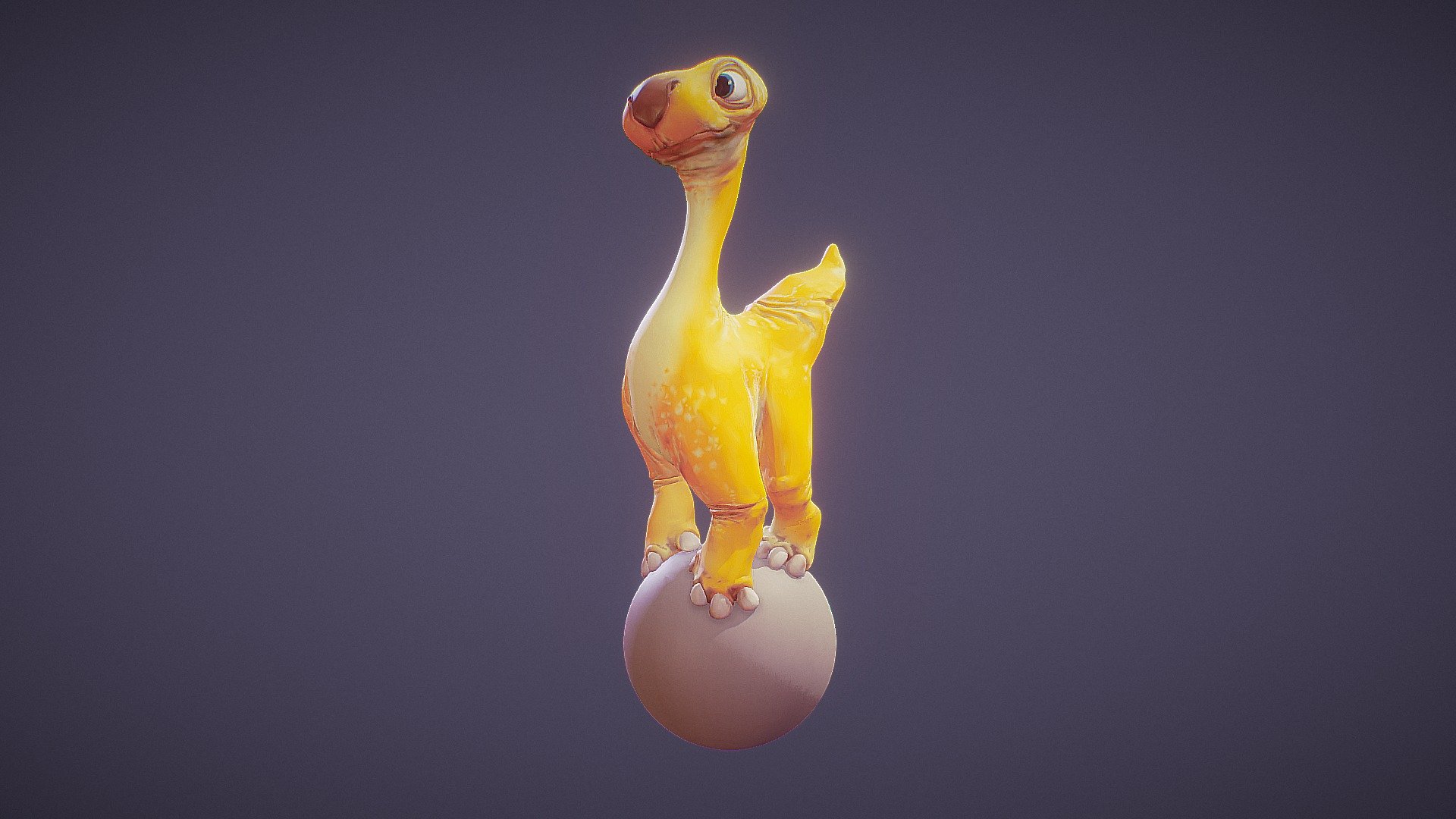 Sphere Challenge - Dino - 3D model by Sudhan 苏旦 (@c00kieheart) [9e37b49 ...