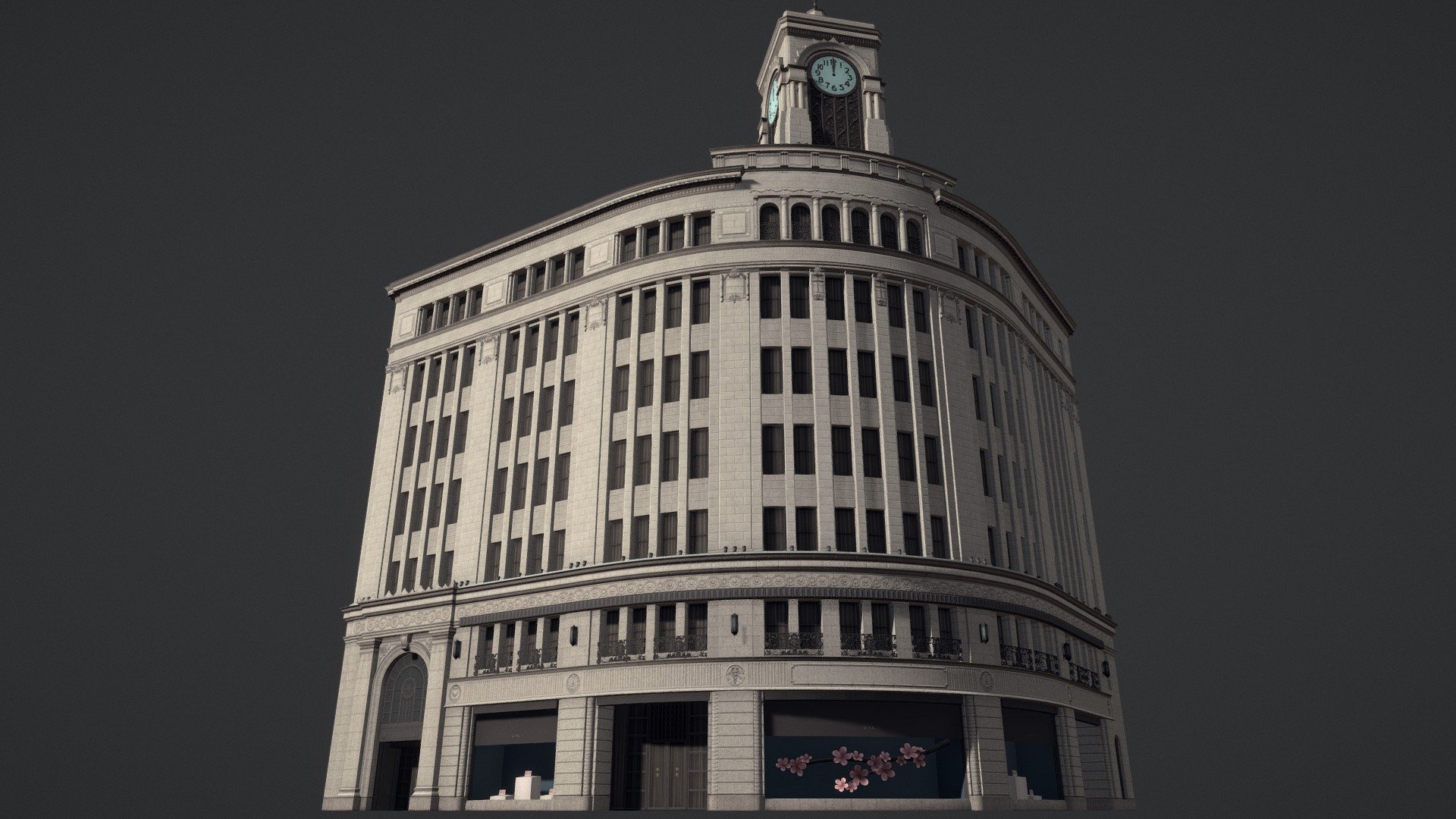 Wako Department Store - 3D model by Ronyx69 [9e37e1c] - Sketchfab