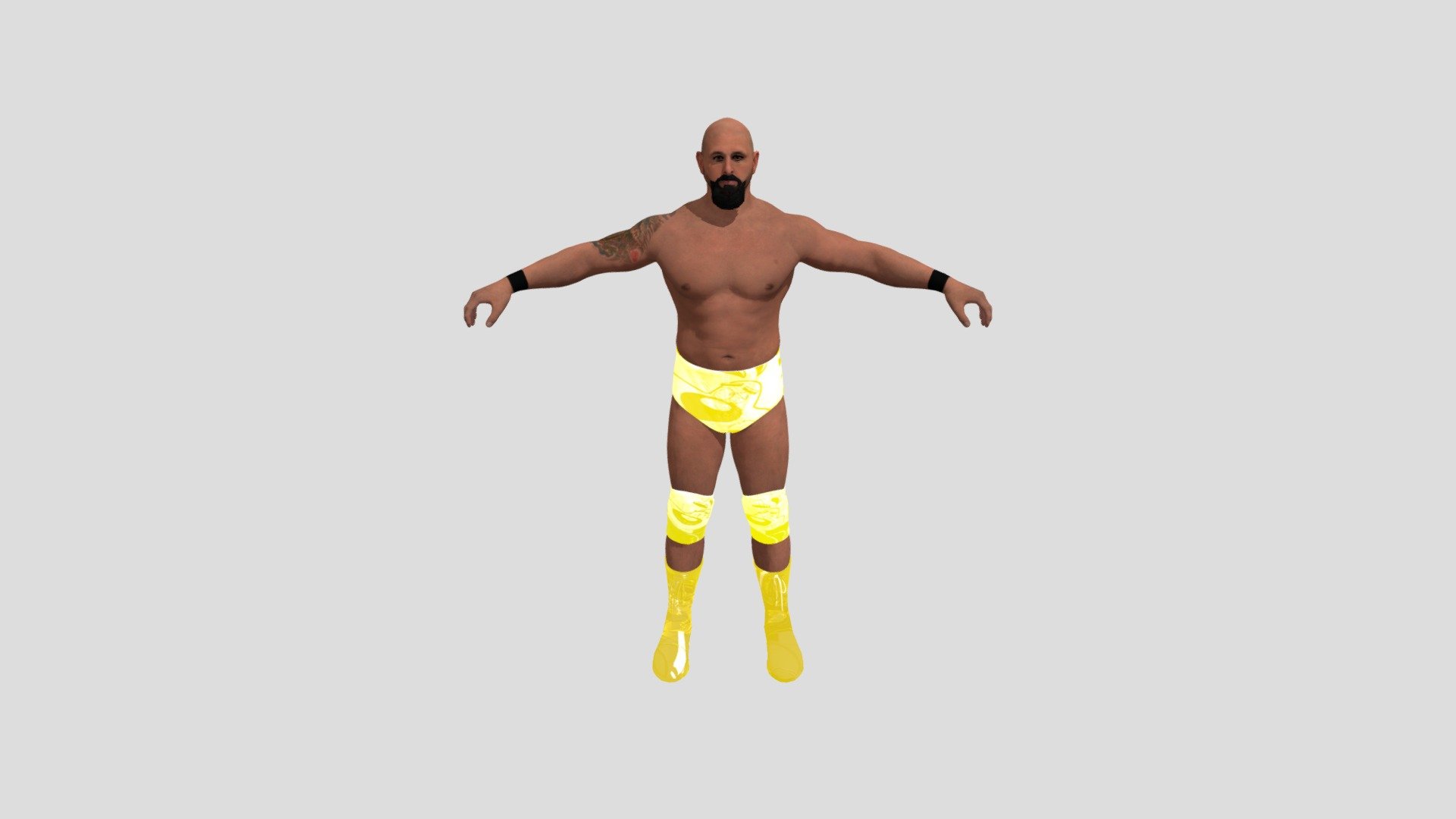 wwe 2k 14 oc Karl Anderson kitty katswell - Download Free 3D model by ...
