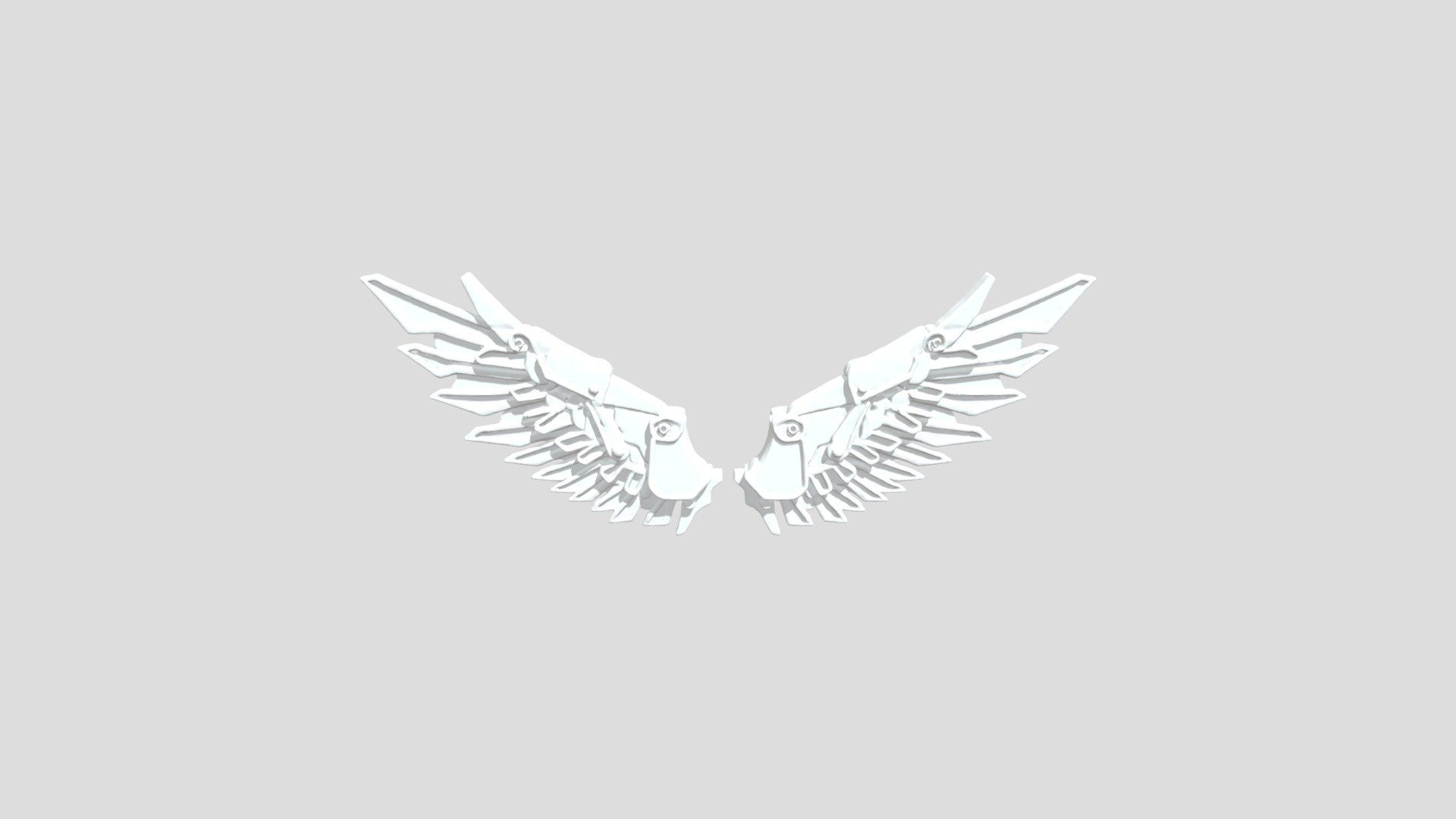 Cyber Wings - Download Free 3D model by tranngocbao231 [9e39ef4 ...