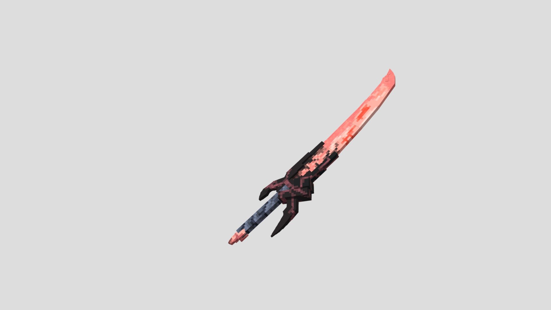 Kamish's Wrath Left Dagger - 3D model by Salmon (@wSalmonX) [9e3afe1 ...