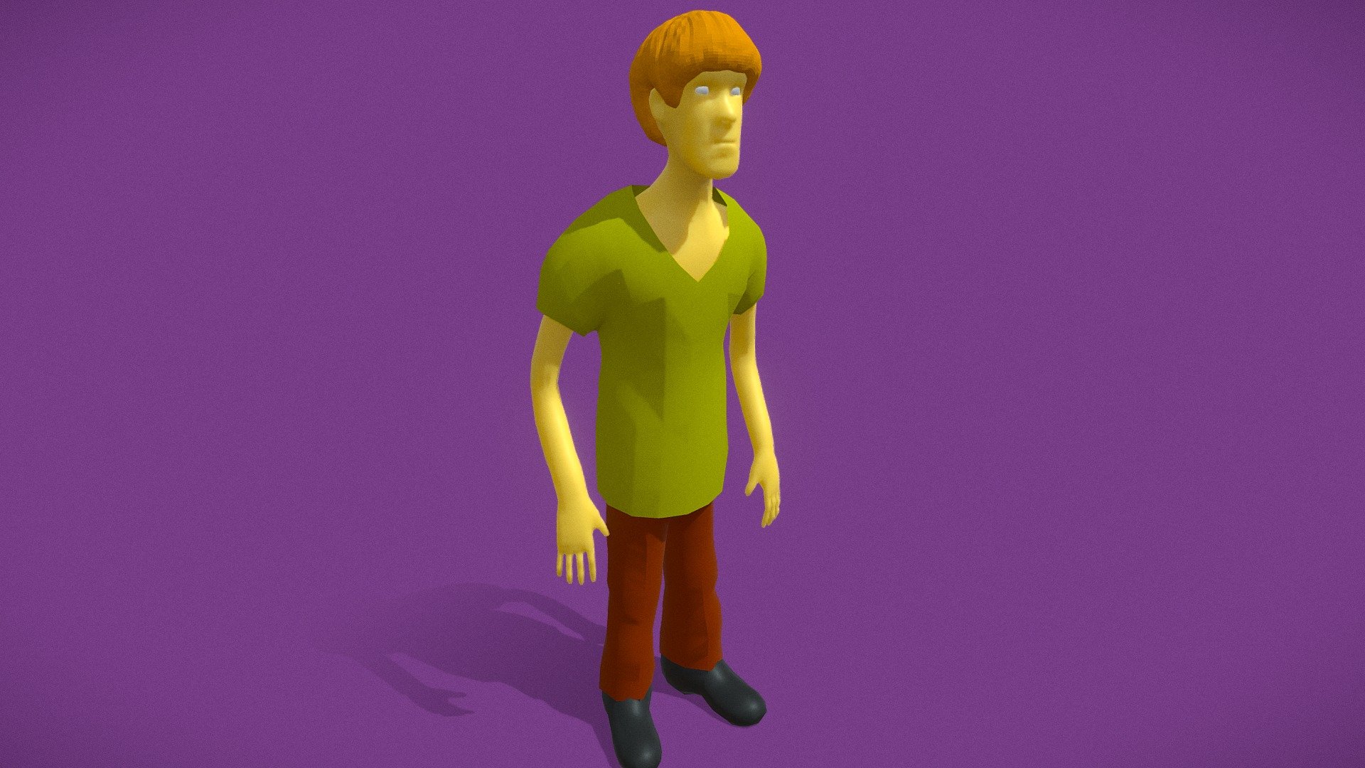 Shaggy WIP - 3D model by Arthur Xavier (@Arthur.Xavier1) [9e3b425 ...