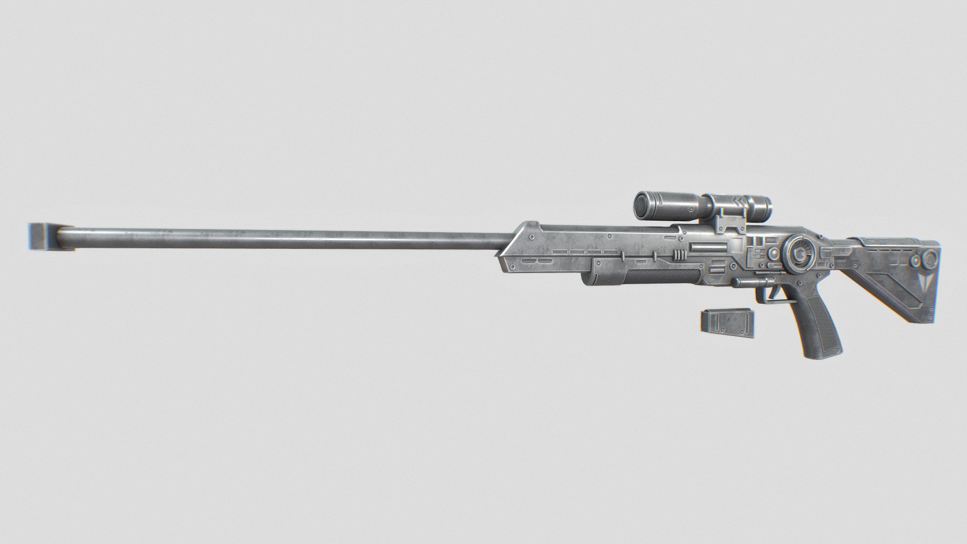 Scifi military gun - Buy Royalty Free 3D model by Anima Z (@Anima-Z ...