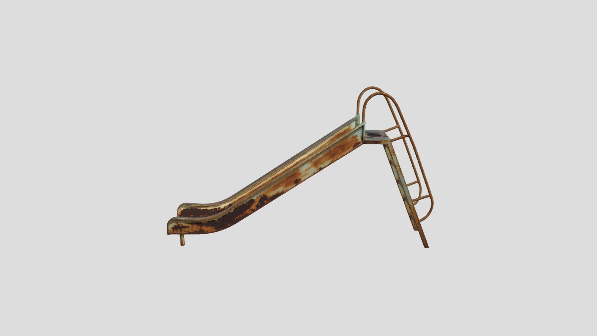 Rusty Playground Slide - 3D model by kal74 [9e3c286] - Sketchfab