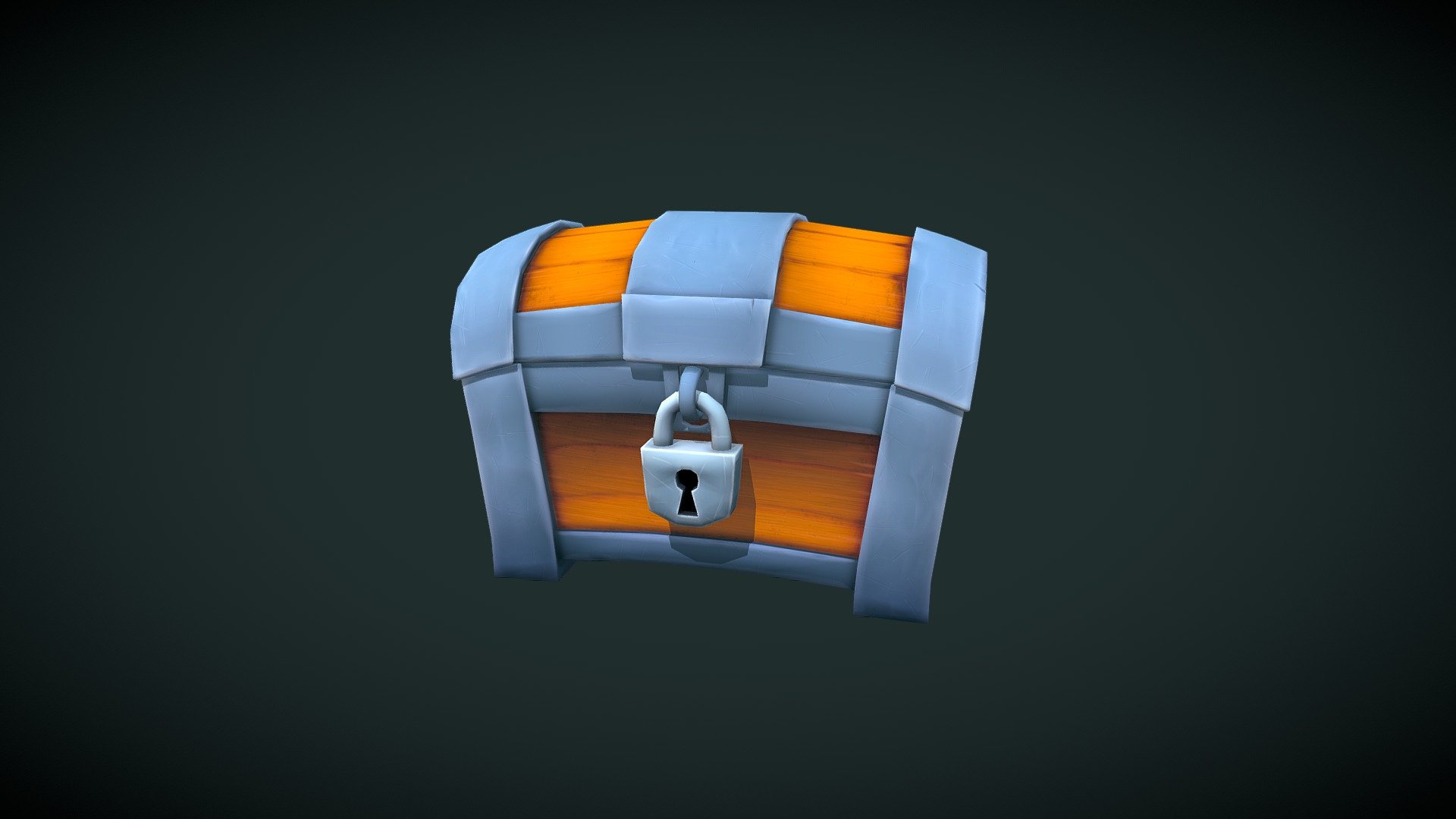 Stylized Fantasy Chest - 3D model by necrosoup [9e3ee57] - Sketchfab