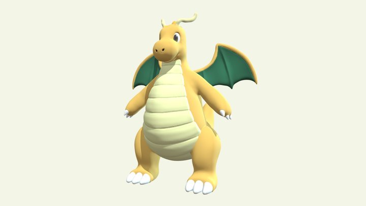 Dragonite 3D models - Sketchfab