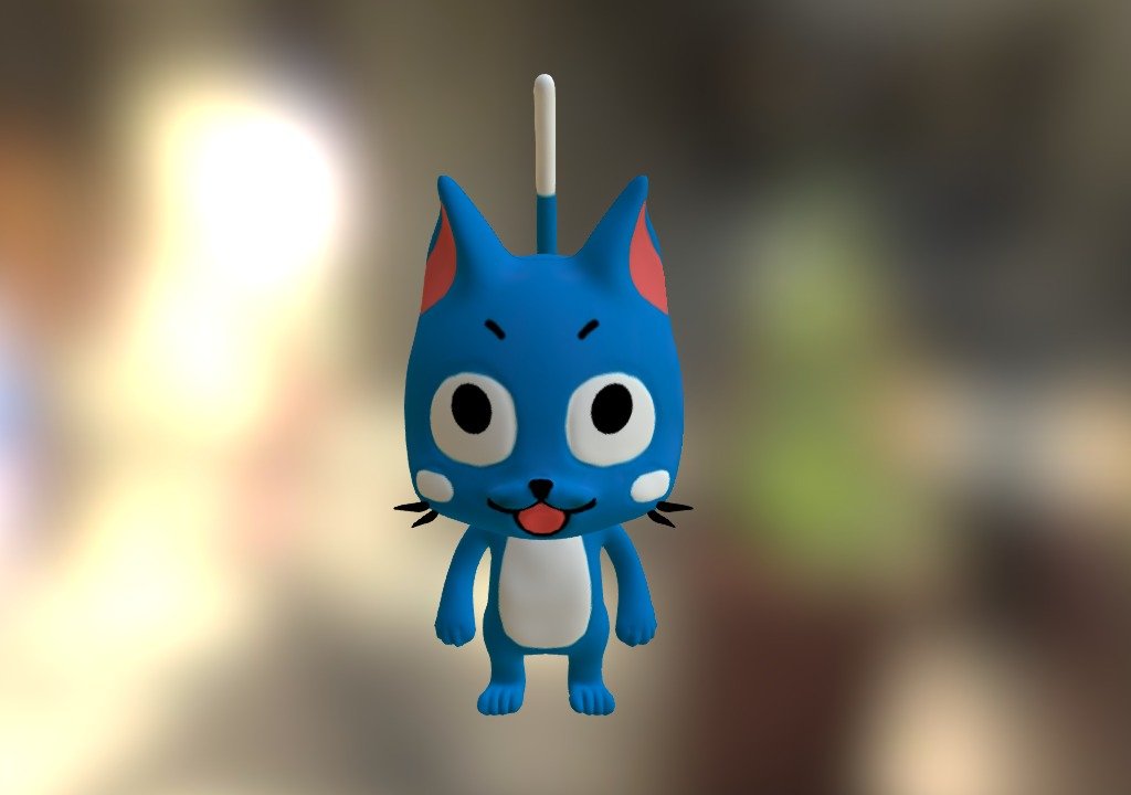 Happy - Download Free 3D model by xeratdragons (@dragonights91 ...