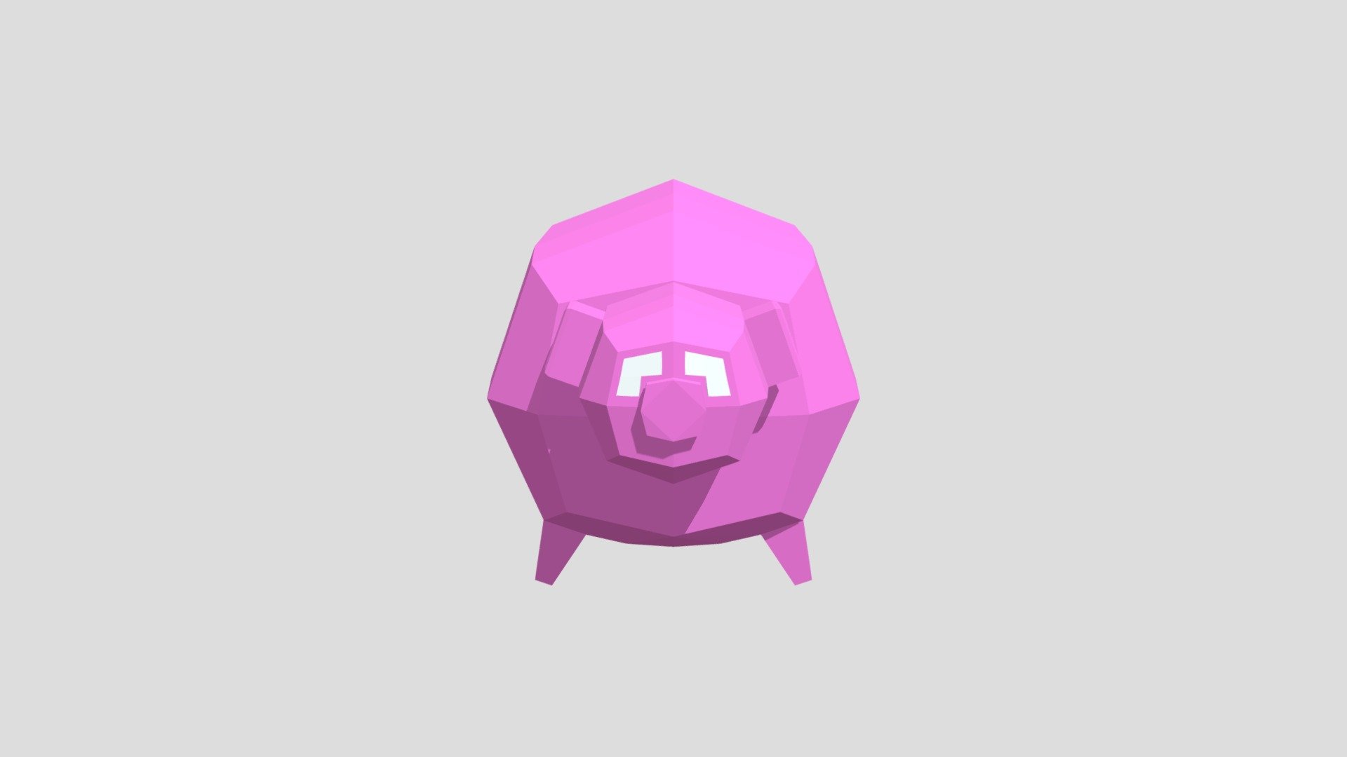 Low Poly Pig - Download Free 3D model by MithunanJ [9e4068a] - Sketchfab