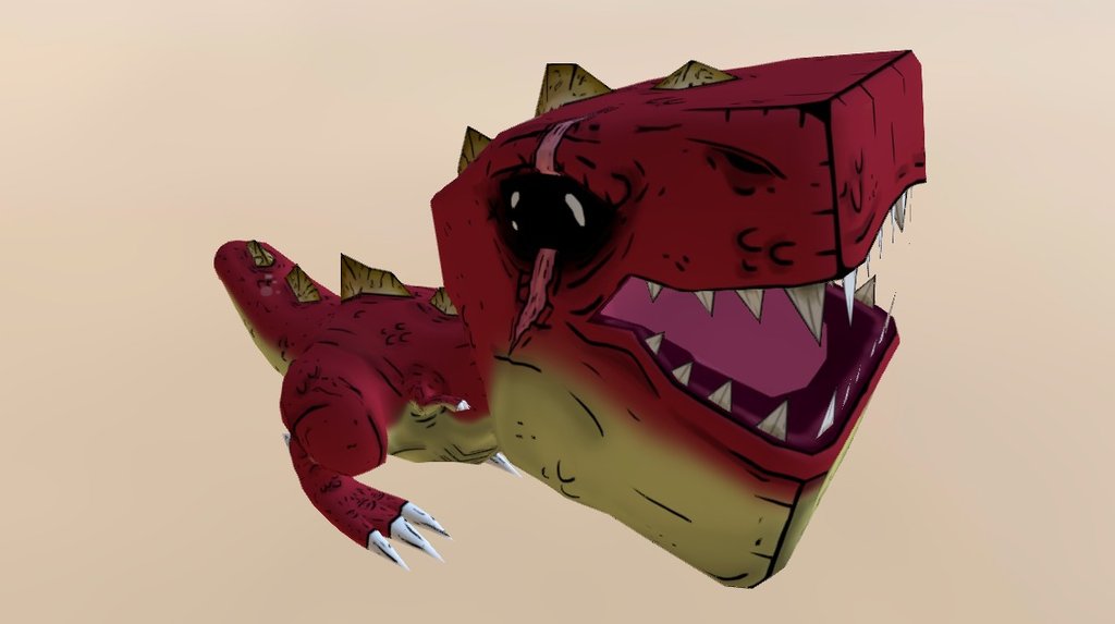 Terror Rex Hi Res - 3D model by scott.griesberg [9e409d2] - Sketchfab