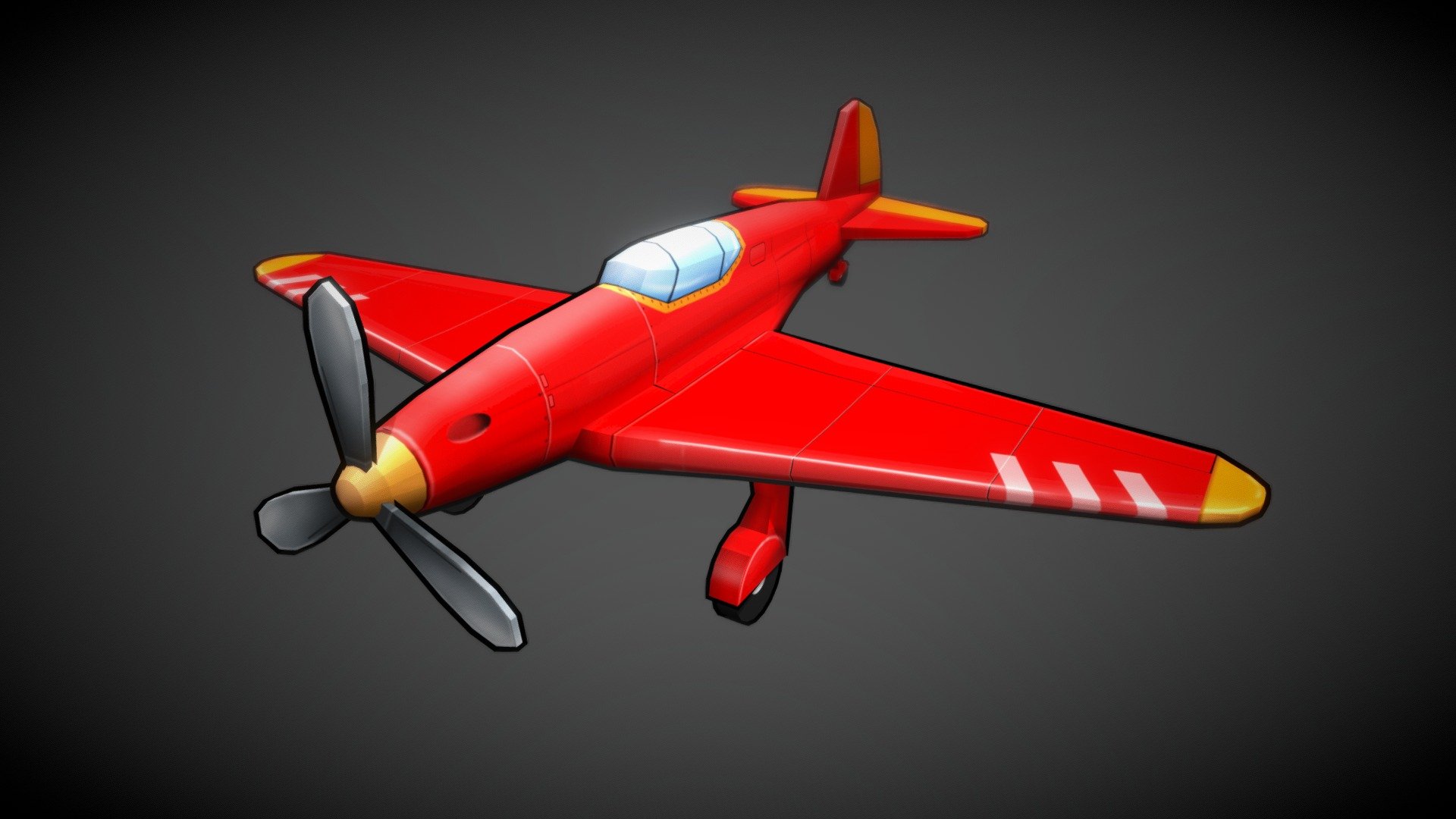 Airplane Example - 3D model by YOURS (@double2) [9e40a78] - Sketchfab