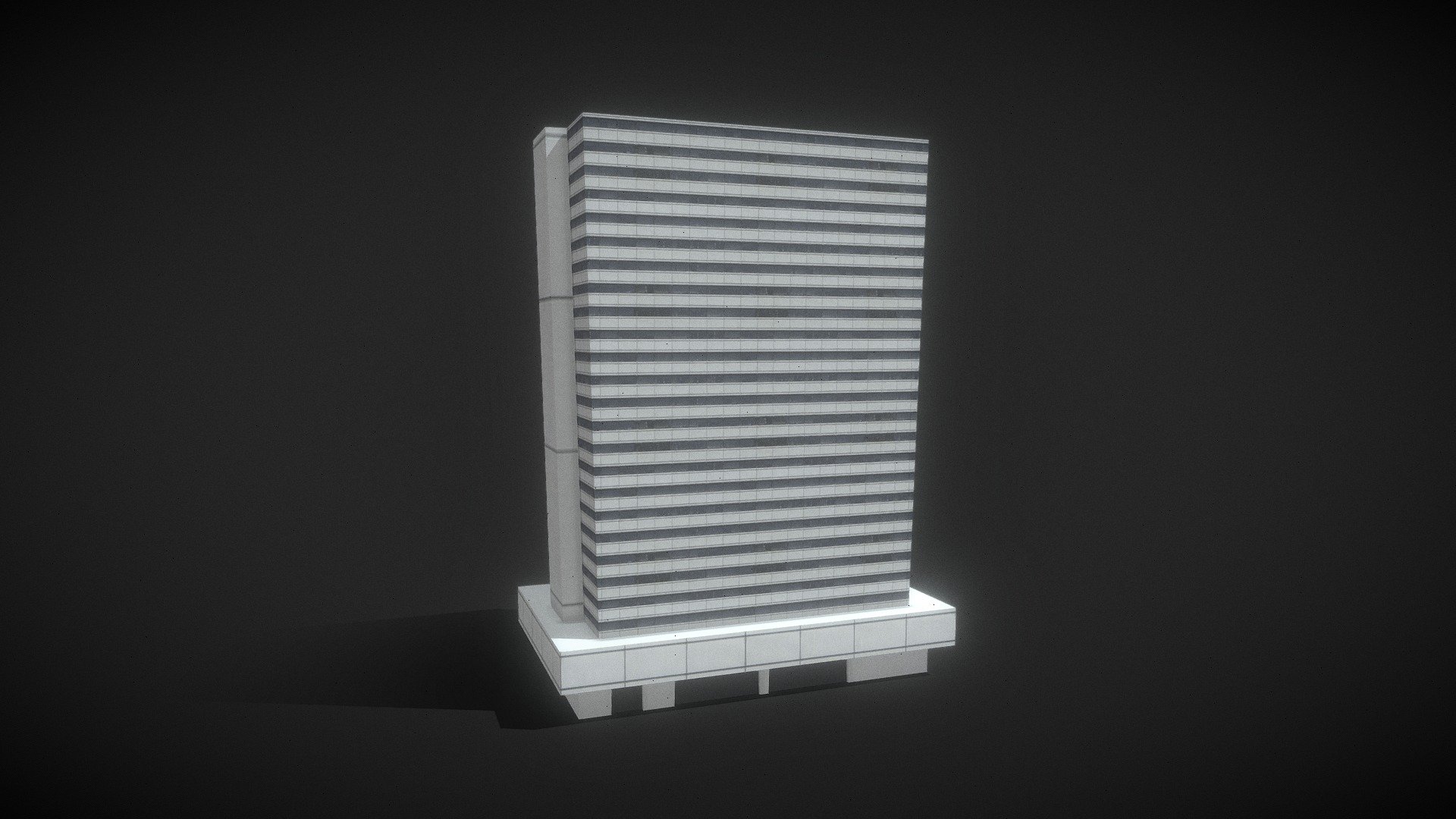 Eclipse Tower - Download Free 3D model by AMINE (@amineloop) [9e40c1c ...