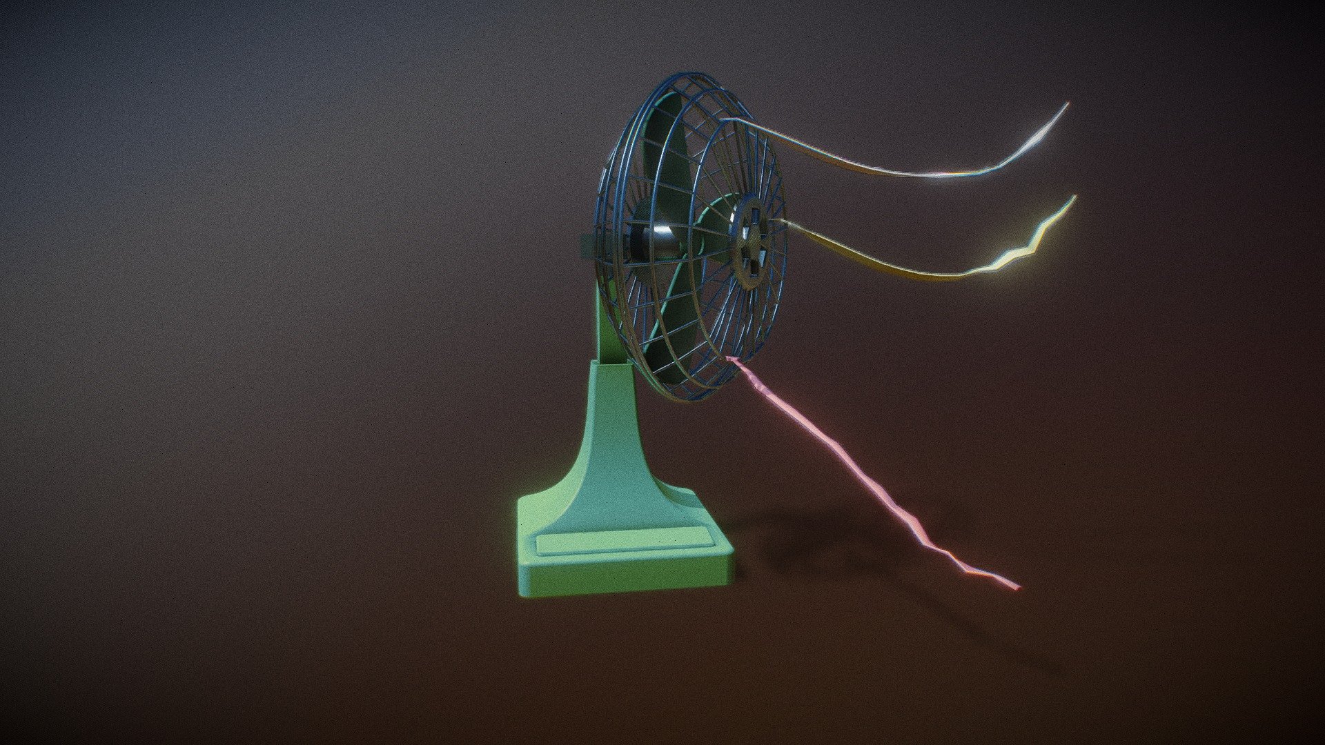 Desk Fan - - Buy Royalty Free 3D model by TakeRefuge3D (@takerefuge84 ...