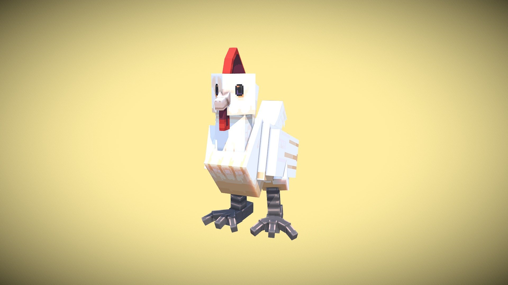 Chicken Monster - 3D model by Sapphire Studios (@sapphire_studios ...