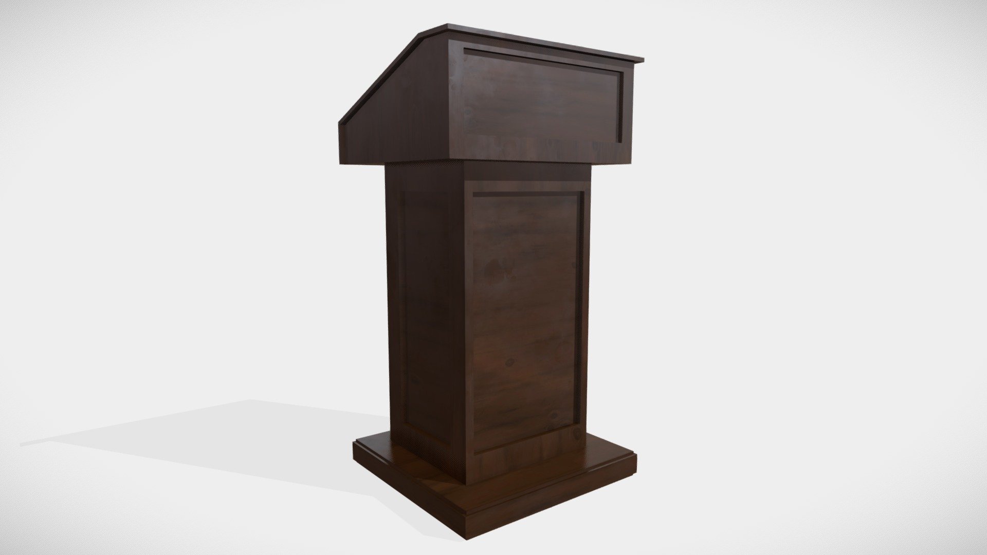 Pulpit - Lectern Expo - 3D model by We3Do (@we3DoModel) [9e432d1 ...