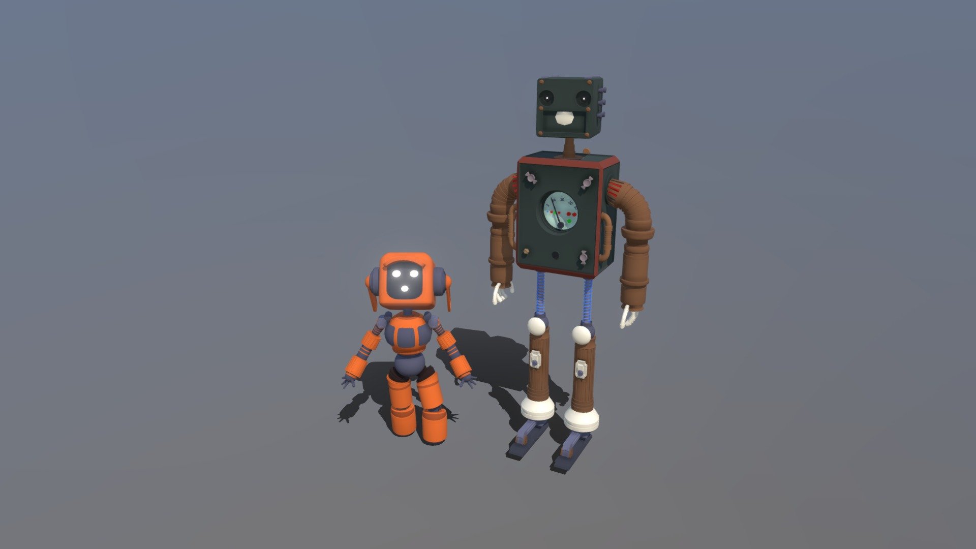 Robots - Download Free 3D model by 1361331i [9e43b82] - Sketchfab