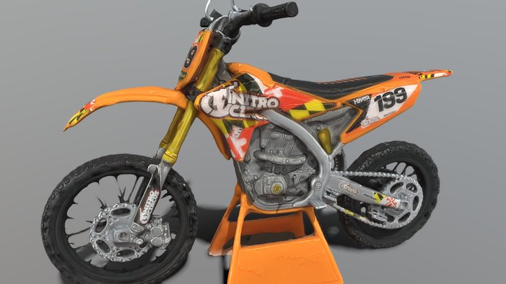 Dirtbike 3D models - Sketchfab