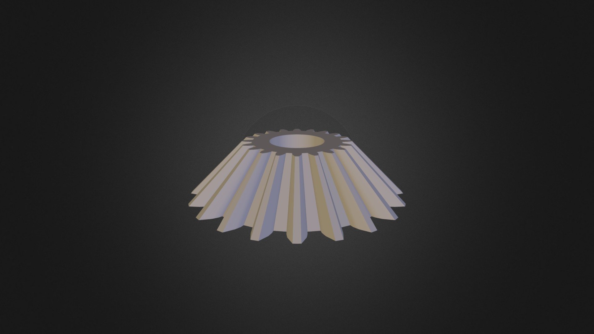 Beveled Gear - Download Free 3D model by dthornburg [9e46e76] - Sketchfab