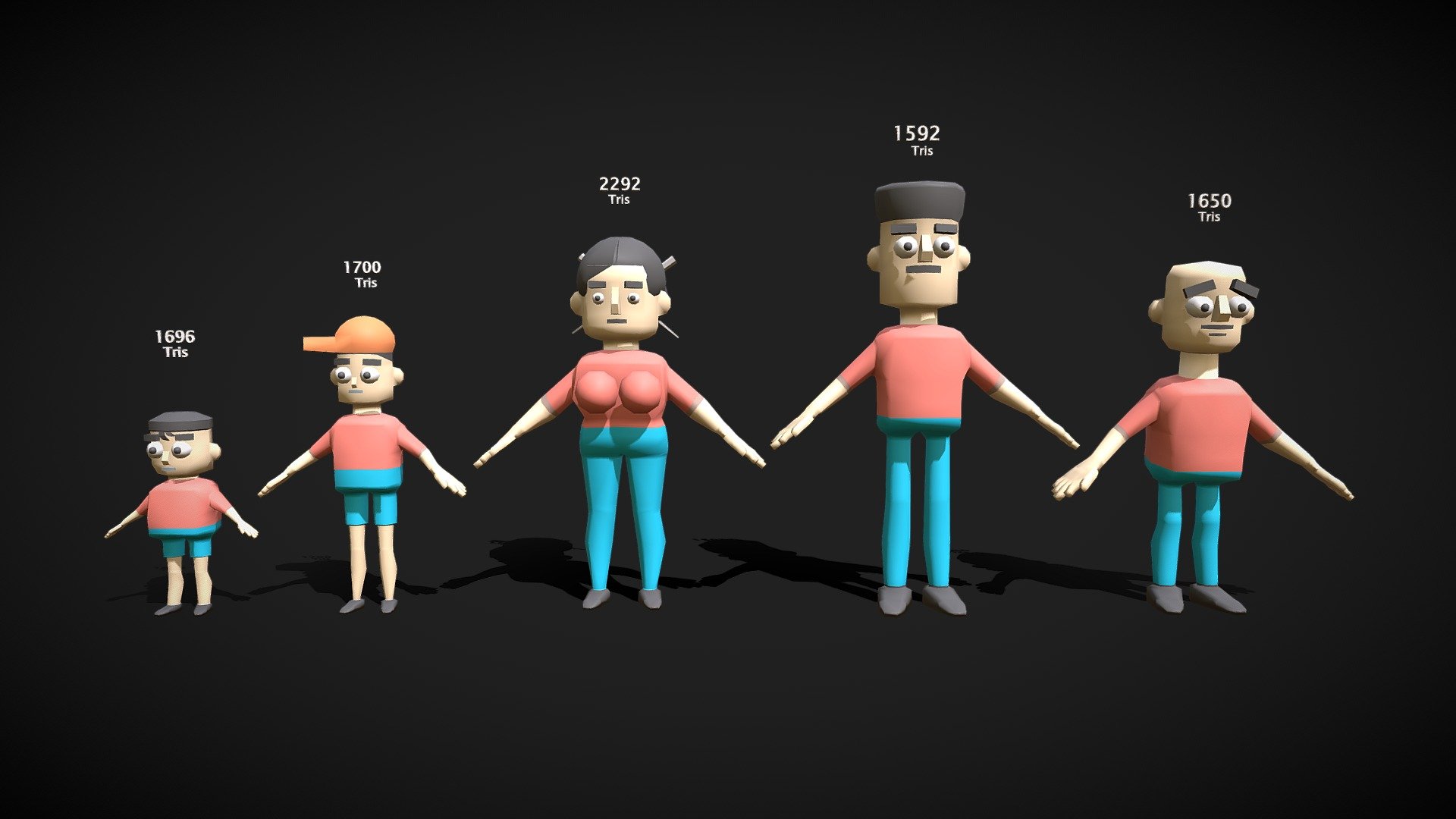 Family - Buy Royalty Free 3D model by Deepak_Sharma [9e47549 ...